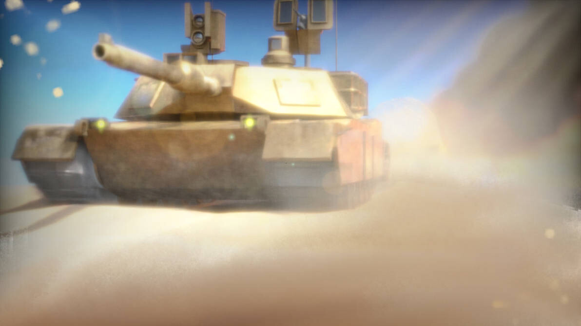 ArtStation - Abrams Tank