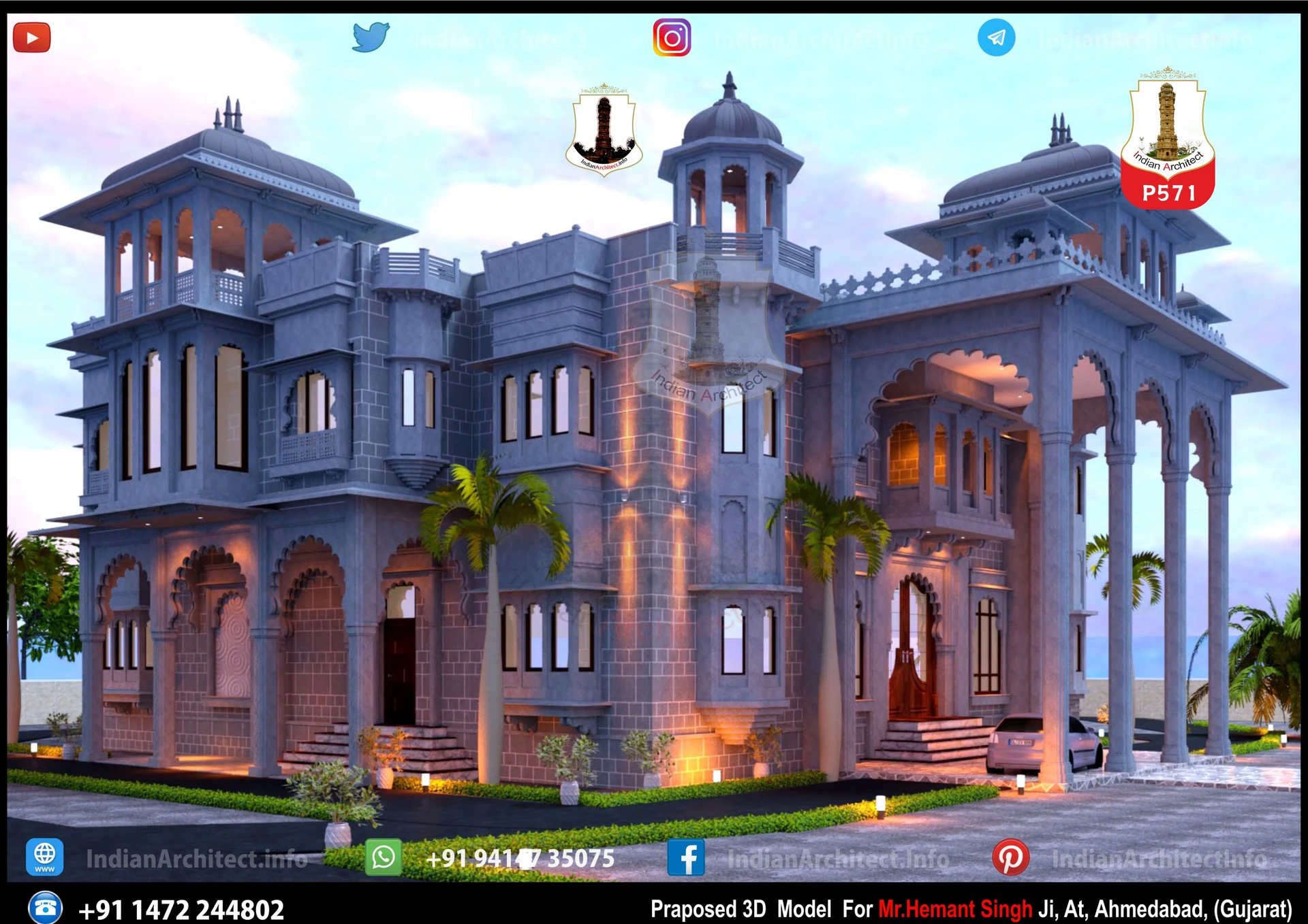 ArtStation - P571 Heritage Haveli Project