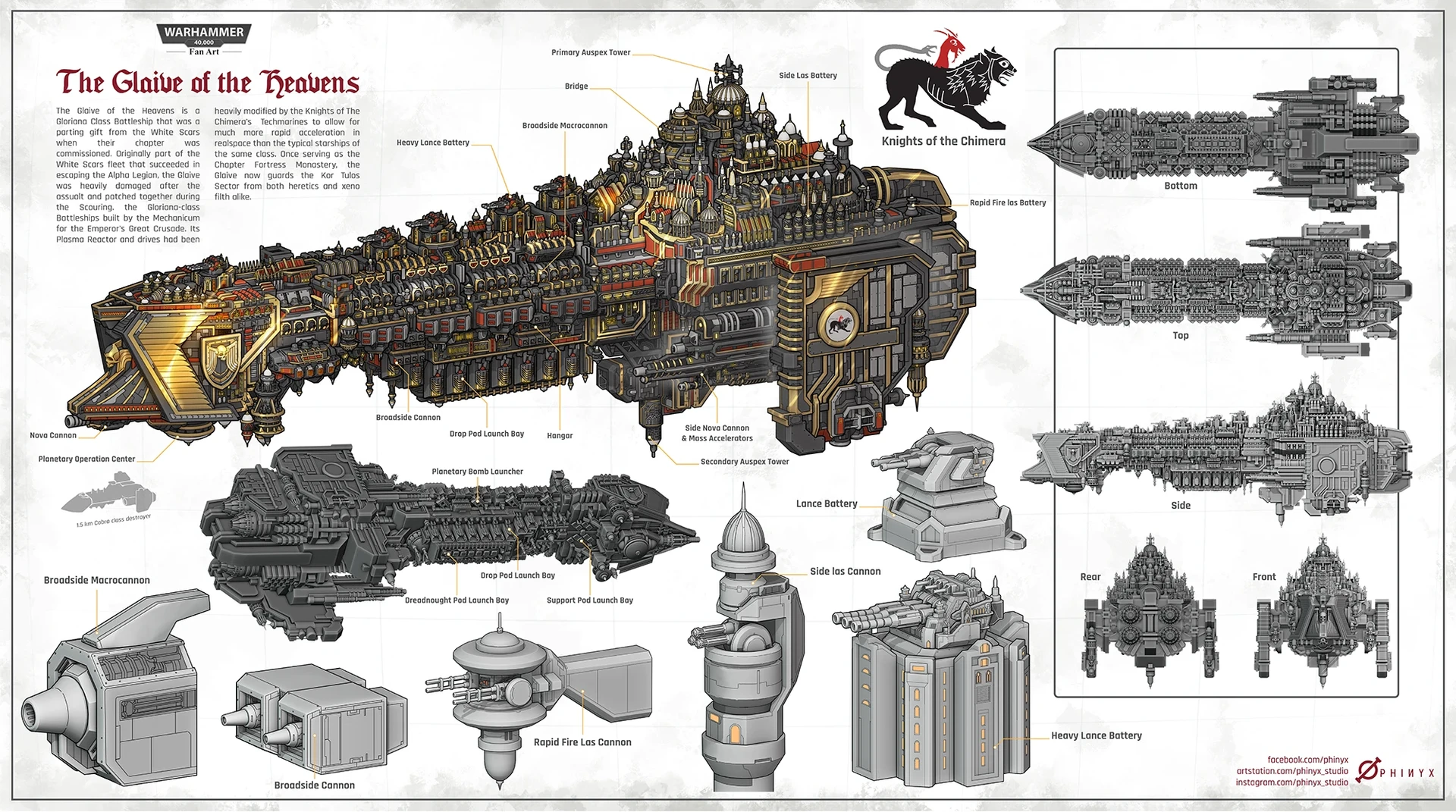 ArtStation - The Glaive of the Heavens