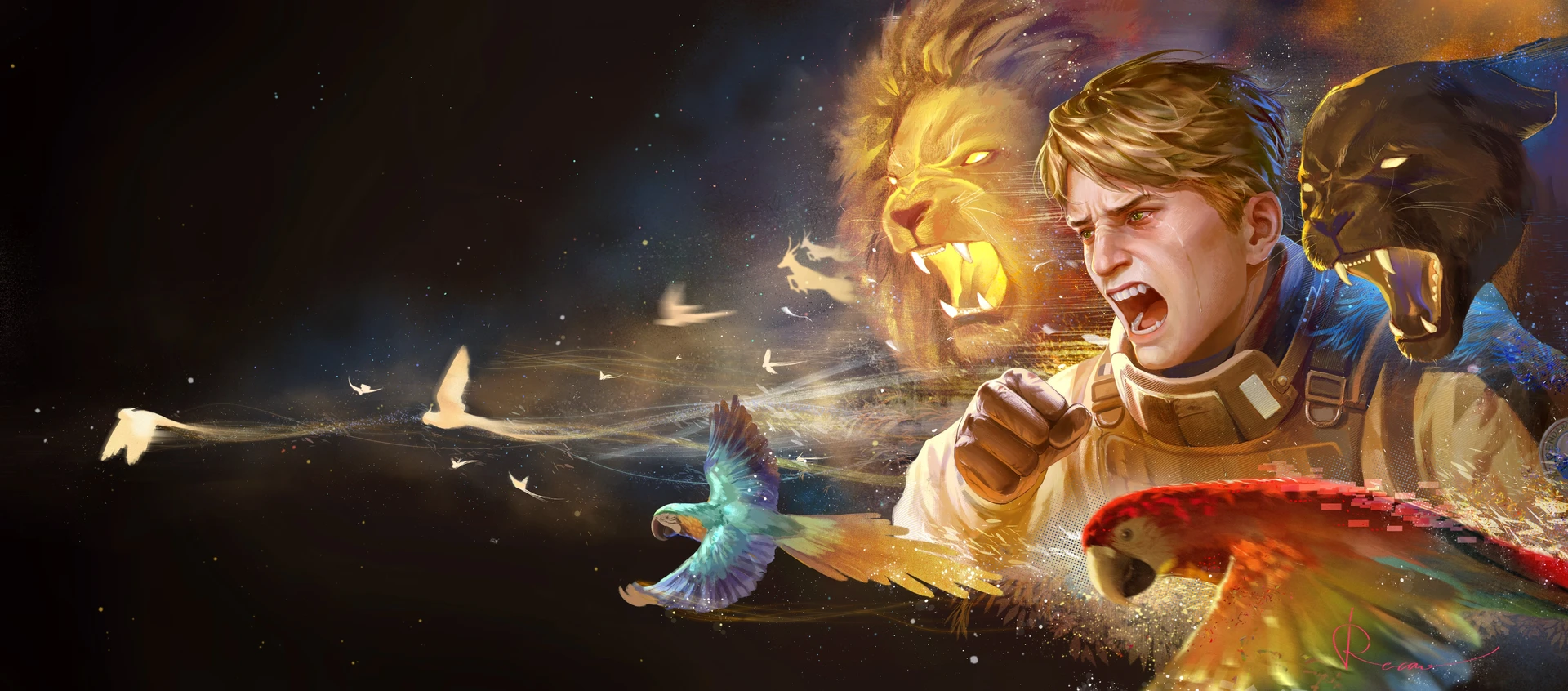 ArtStation - Fan art R6s Operator Olivier "Lion" Flament