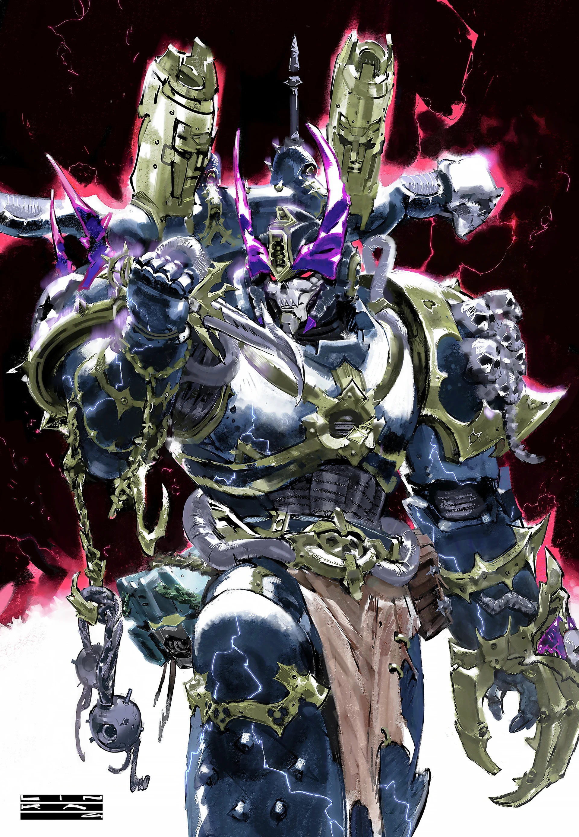 ArtStation - Night Lords x SG Prowl