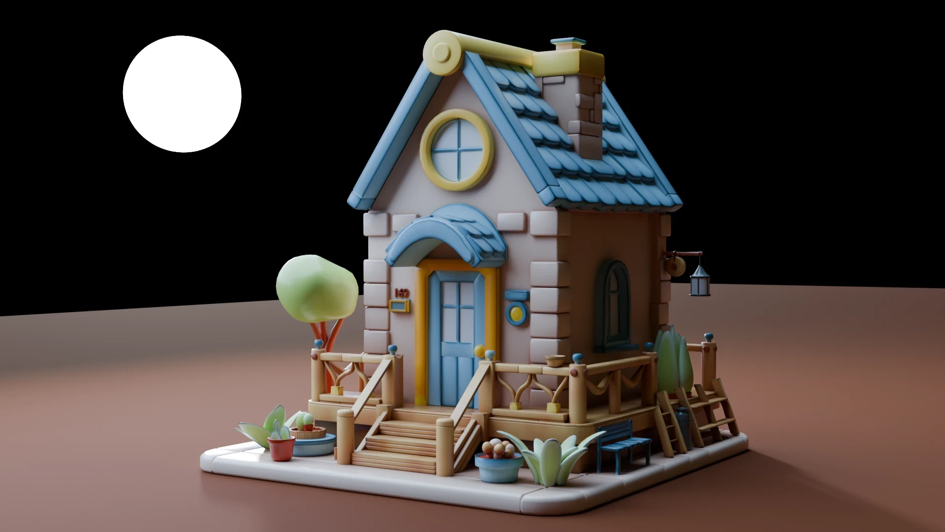 ArtStation - Stylized_House_3D Model
