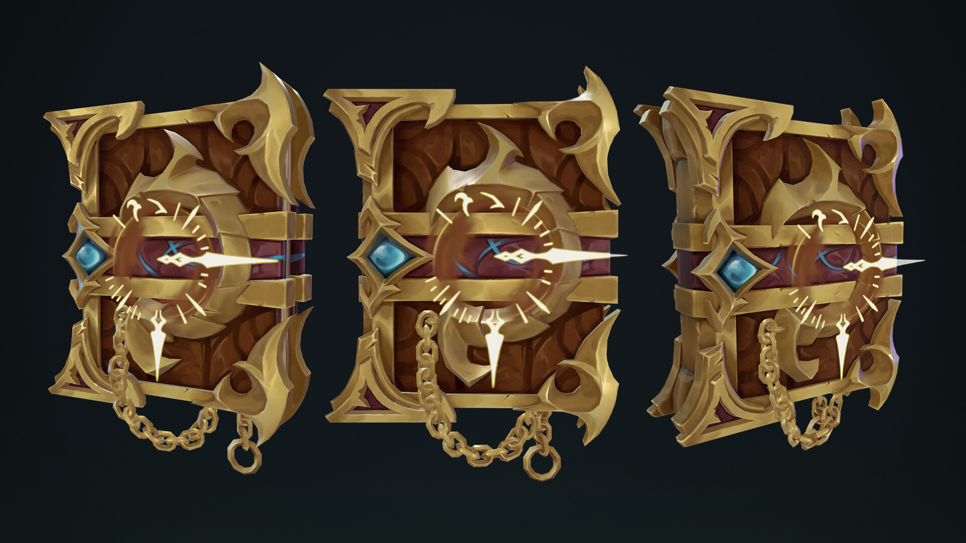 ArtStation - Warcraft Bronze Dragon Magic Book