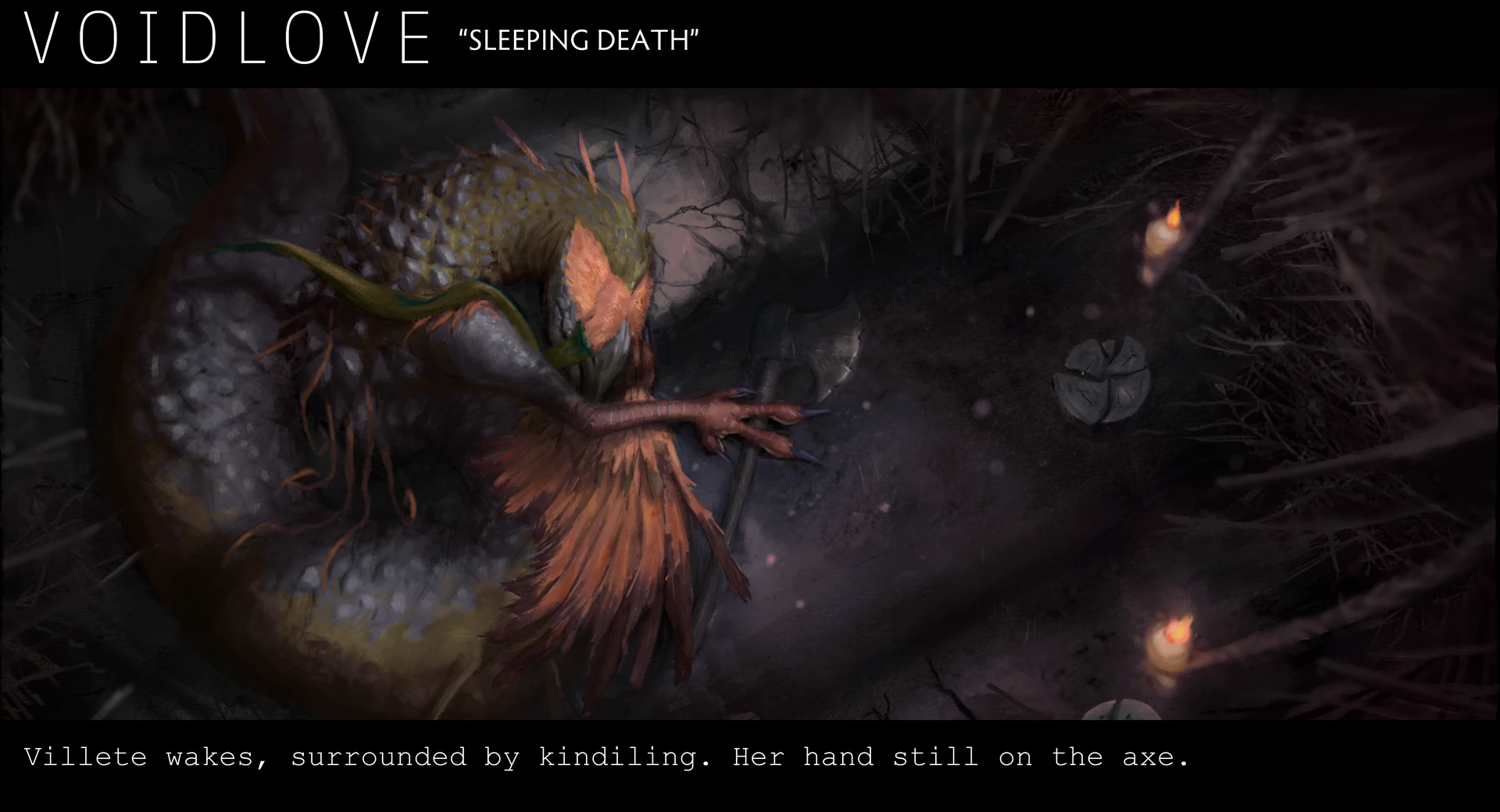 ArtStation - Sleeping Death Keyframe