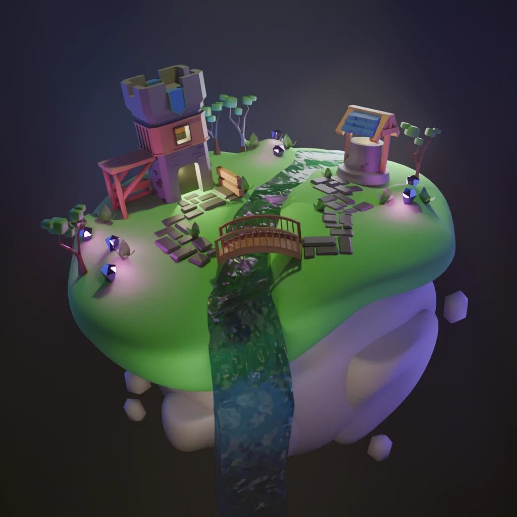 ArtStation - The concept with tower