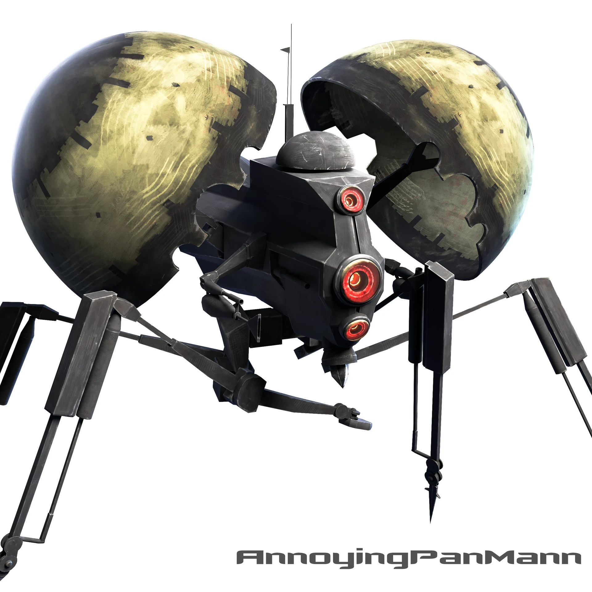 ArtStation - Buzz Droid - The Clone Wars Style 3D model