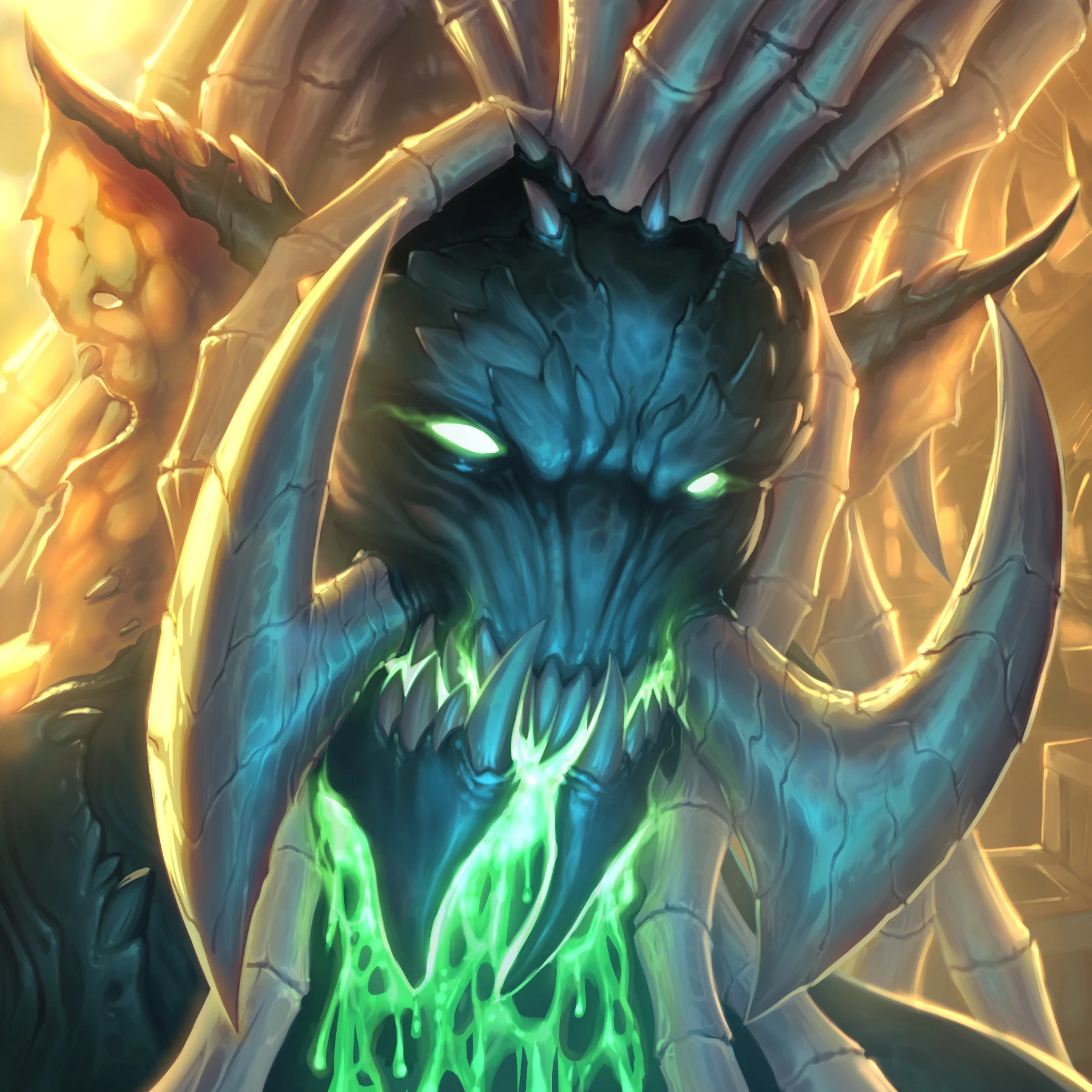 ArtStation - "ZERG'JIN" Hero Skin Concept