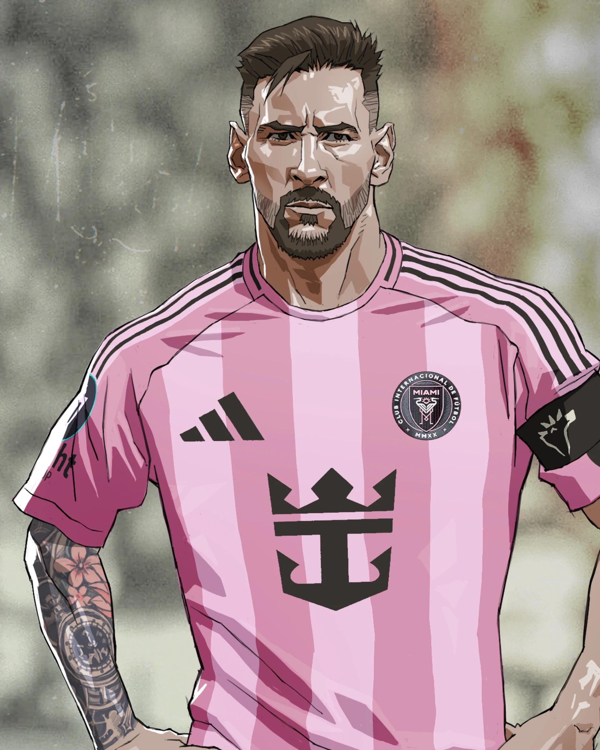 ArtStation - Lionel Messi.