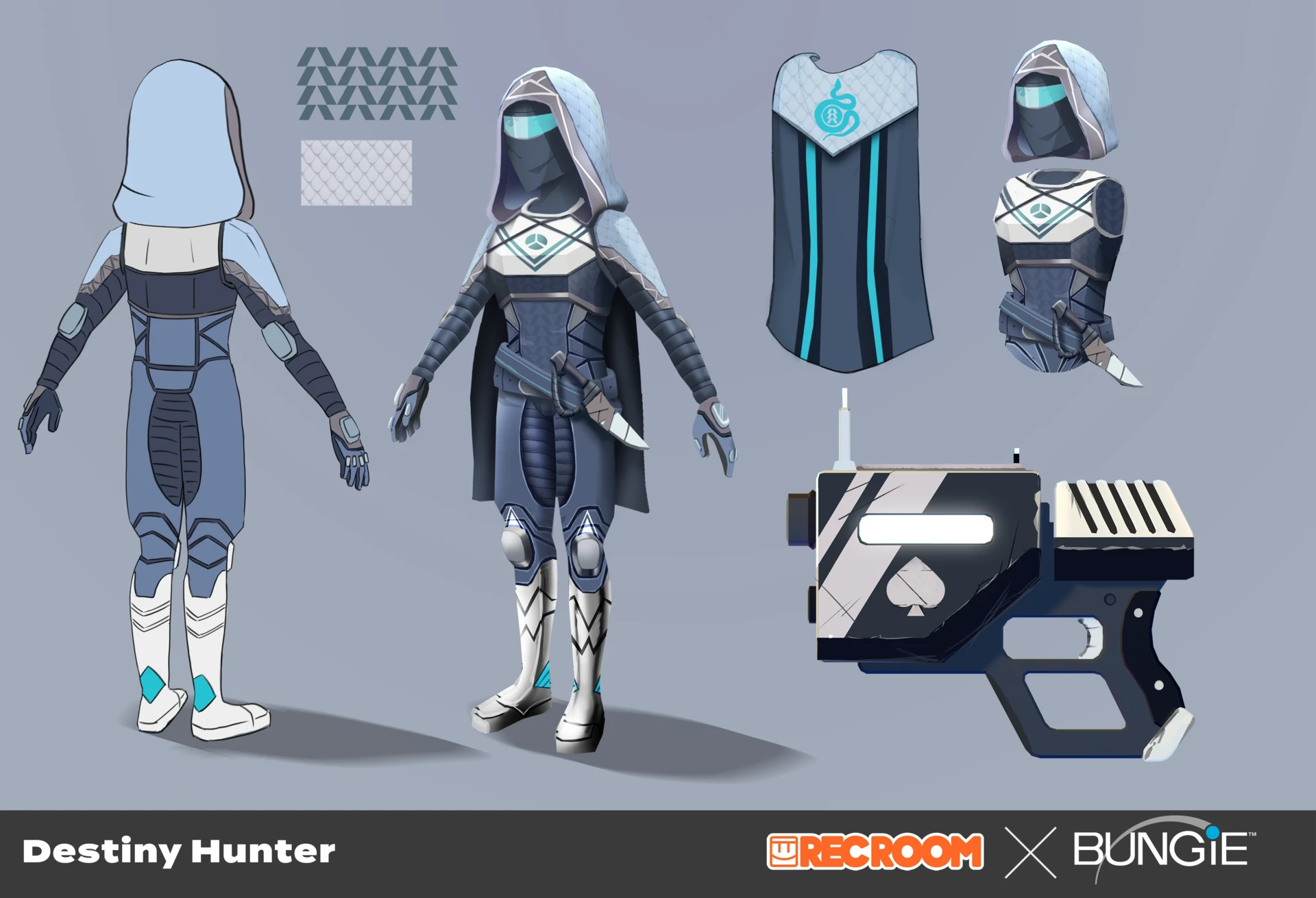 ArtStation - Destiny HUNTER Outfit Official Bungie x Rec Room Crossover ...