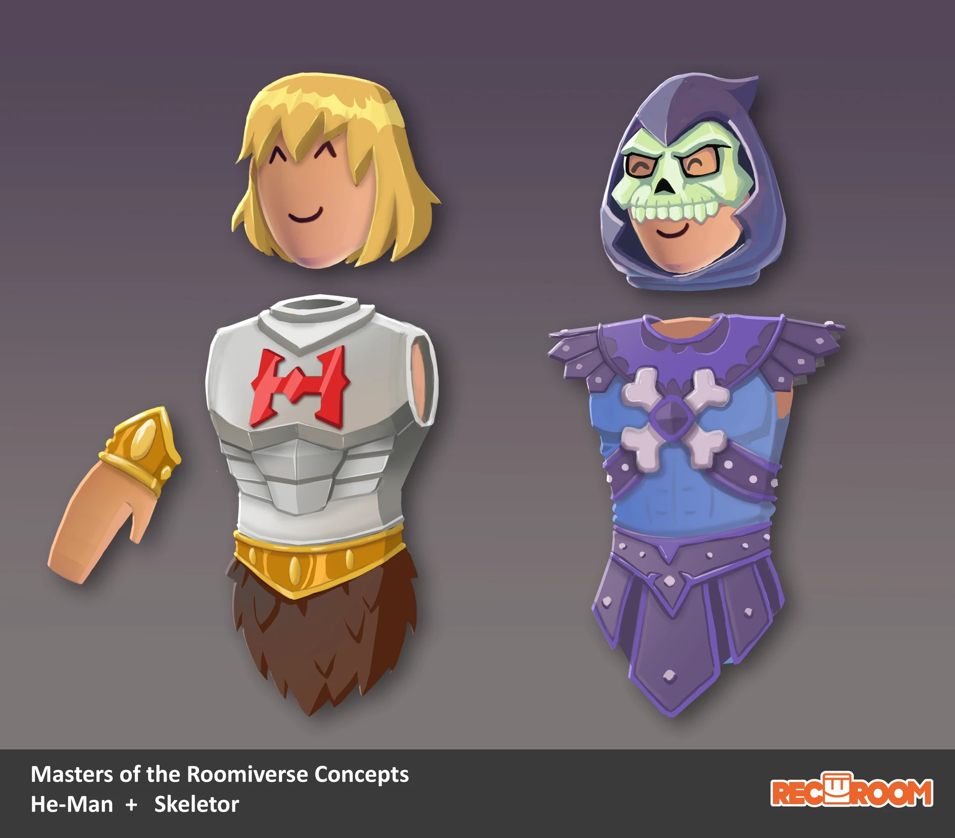 ArtStation - Rec Room / He-Man Outfits From Masters of the Universe ...