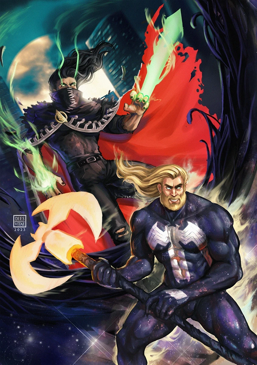 ArtStation - Crossover - Venom & Vanish