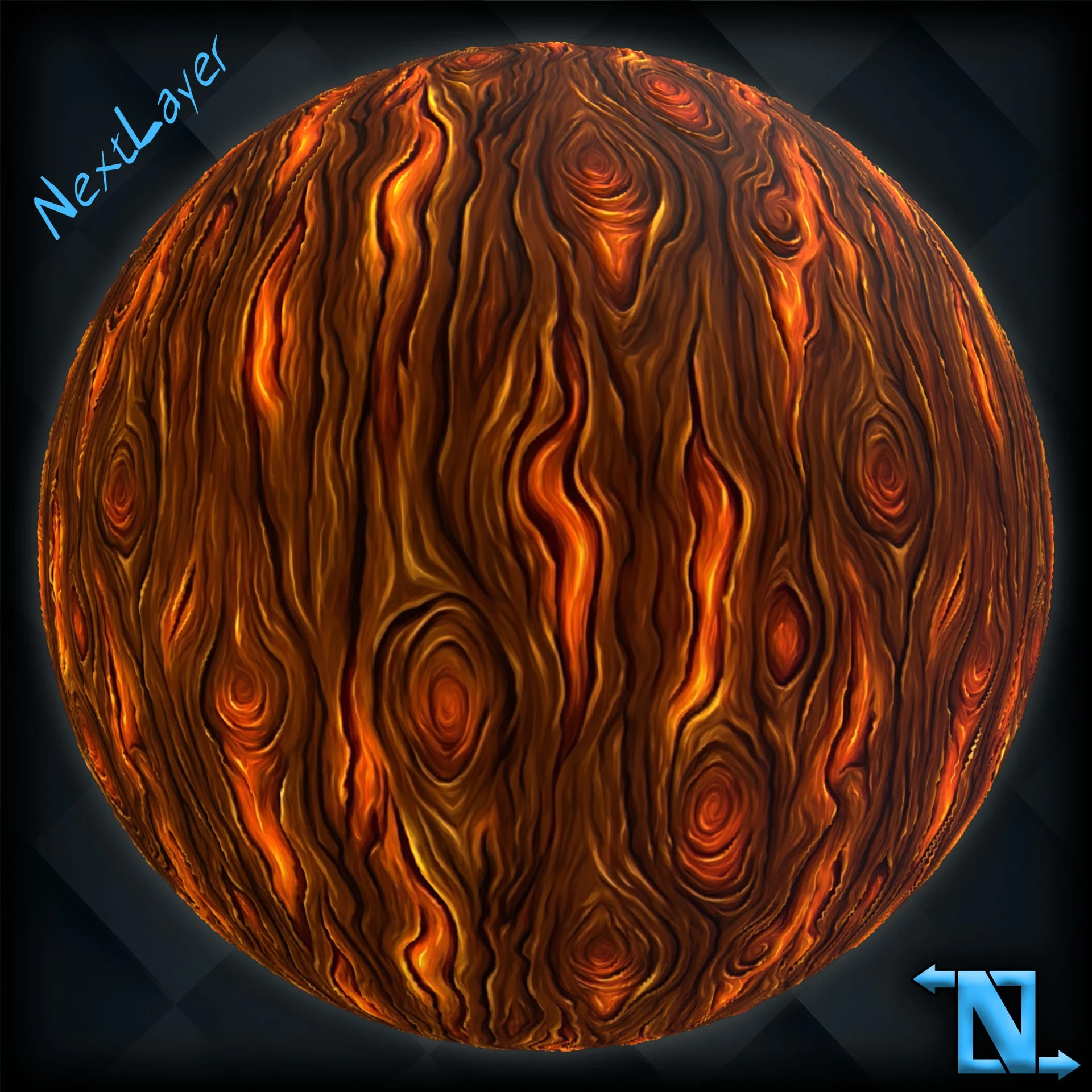 ArtStation - 10 High-Quality Stylized Elemental Wood Base Materials (4K PBR Textures + SBSAR ...