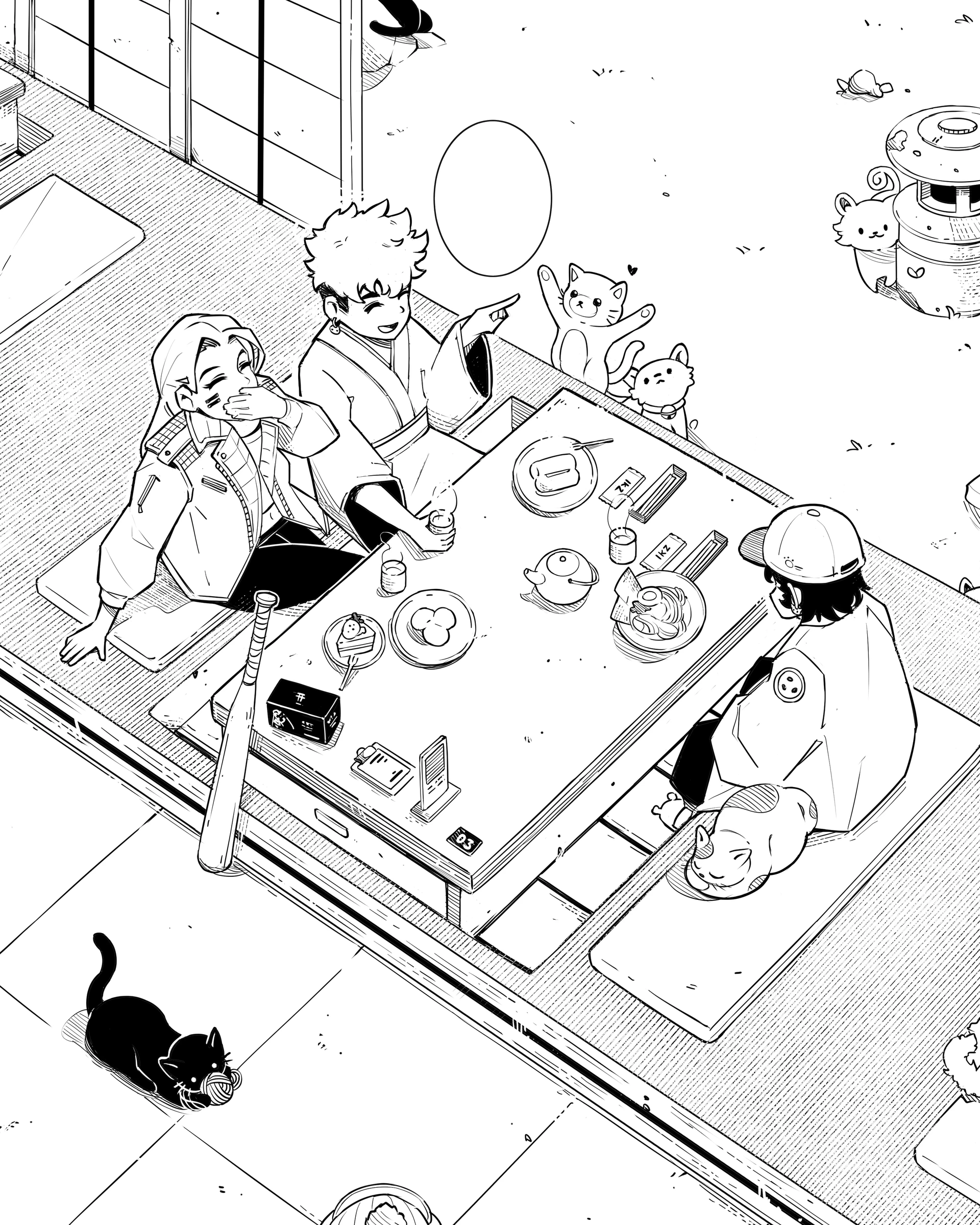 ArtStation - Nekokopi 🐈‍⬛☕️ - Arrietty & Grok