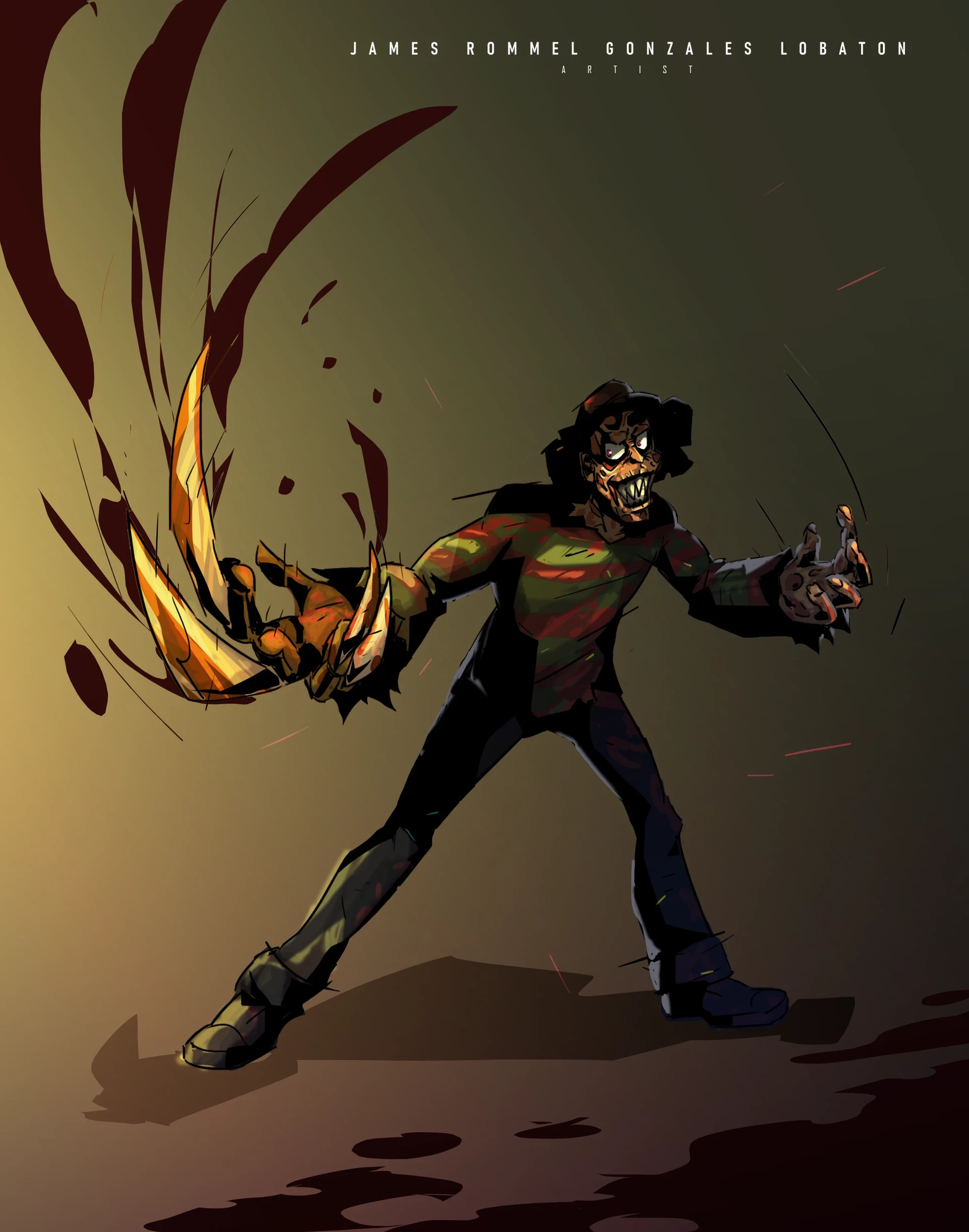 ArtStation - Freddy Krueger fan art