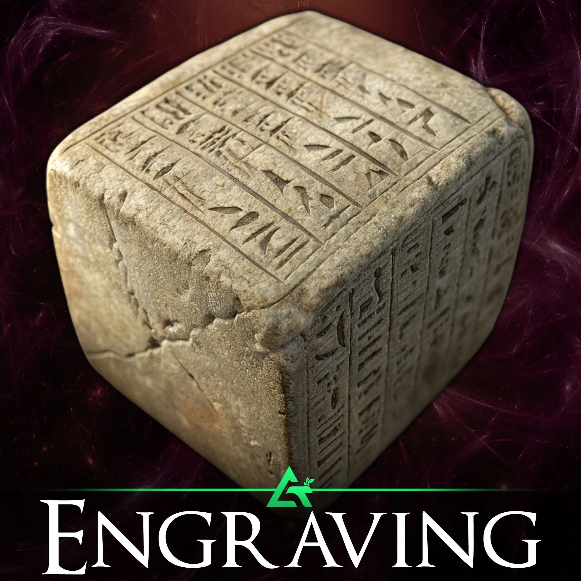 ArtStation - 500 Hand Painted Alpha Engraving Design (MEGA Pack) - Vol 127