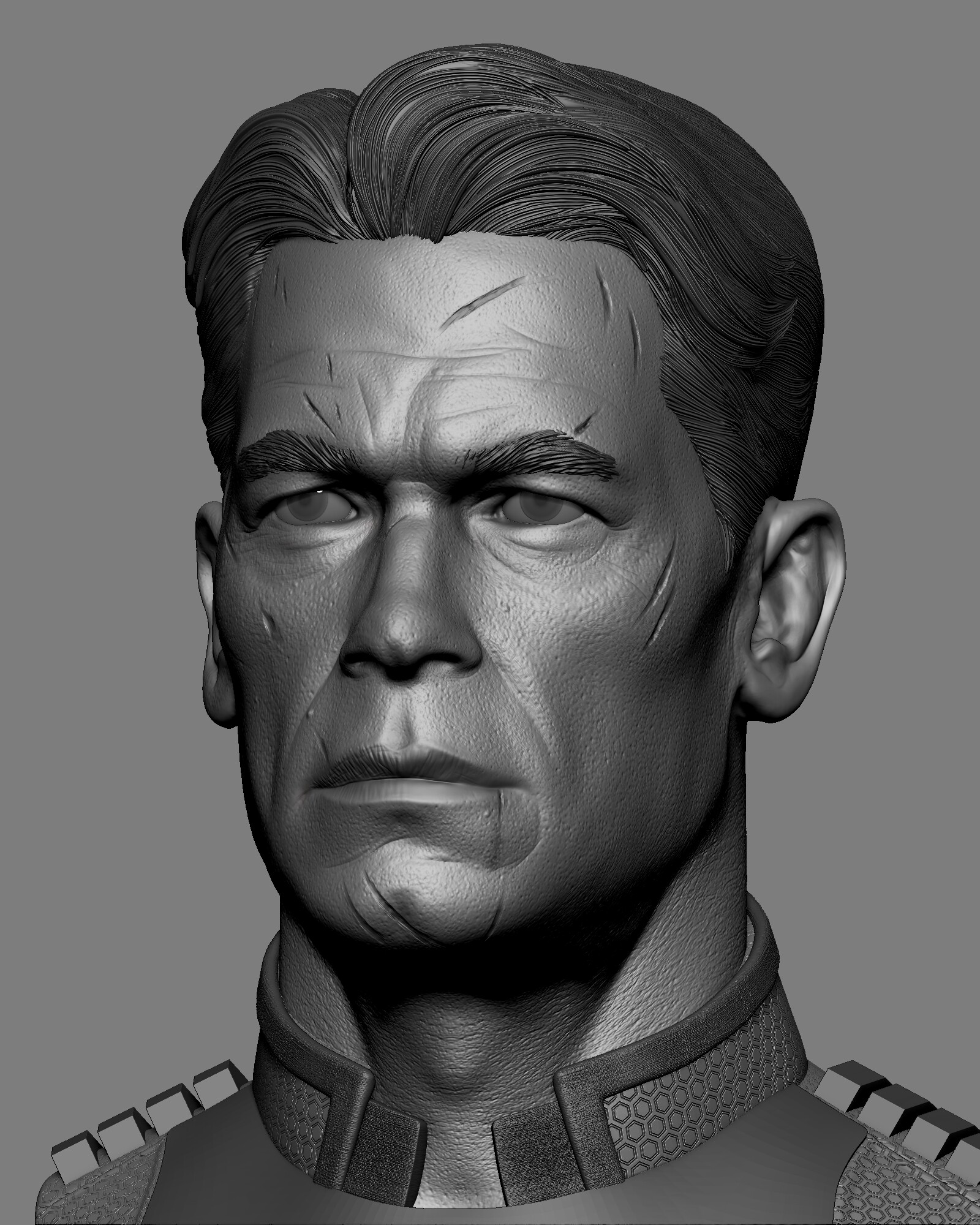 ArtStation - BUST - PEACEMAKER