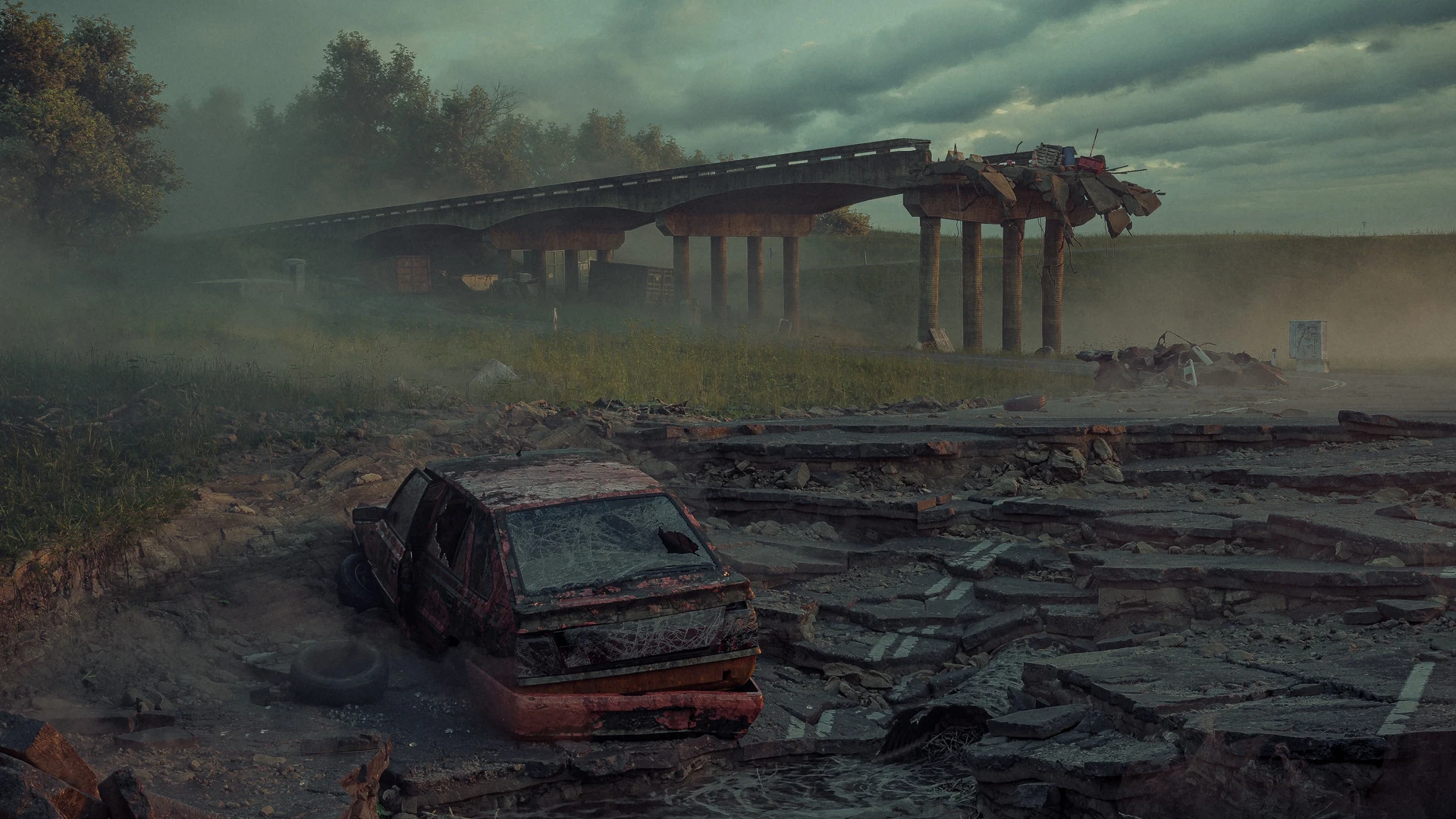 ArtStation - Postapo Environment