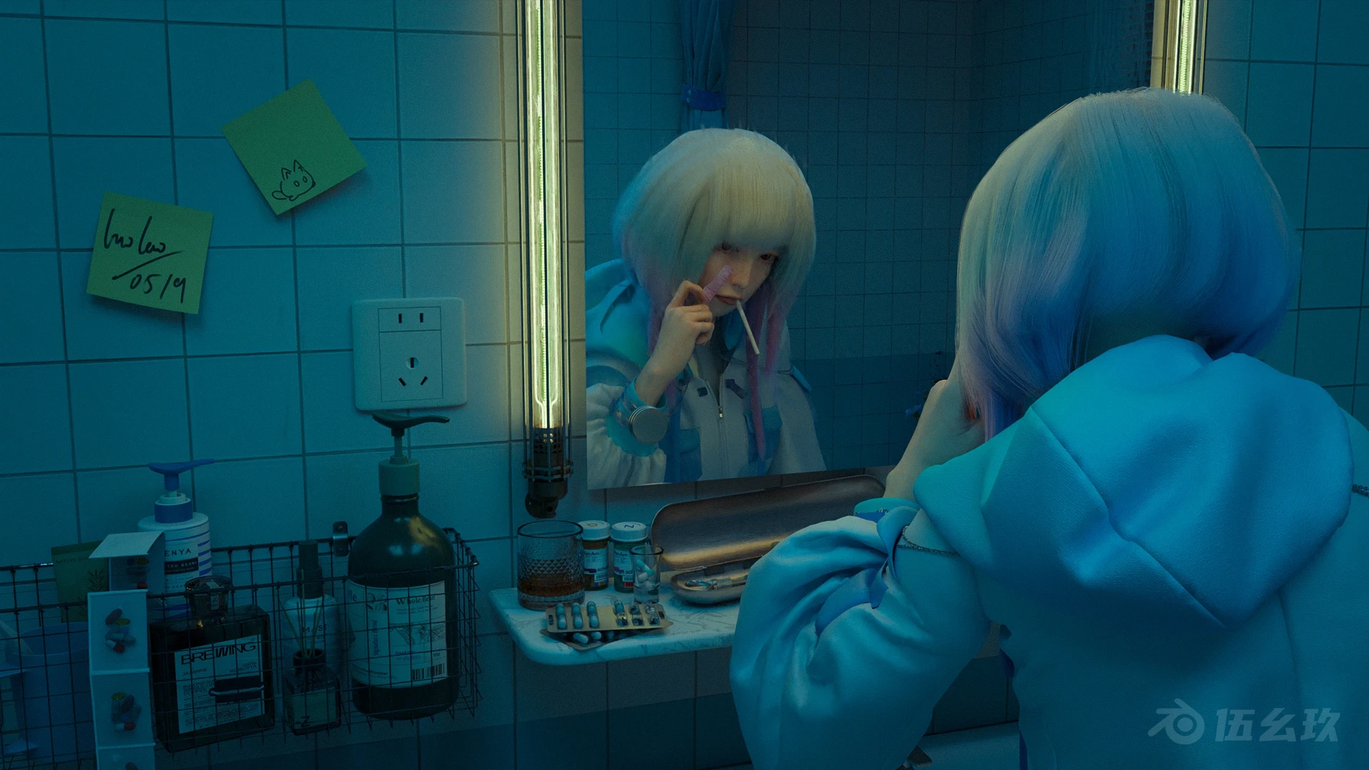 ArtStation - Revision-Realistic Bathroom Scene