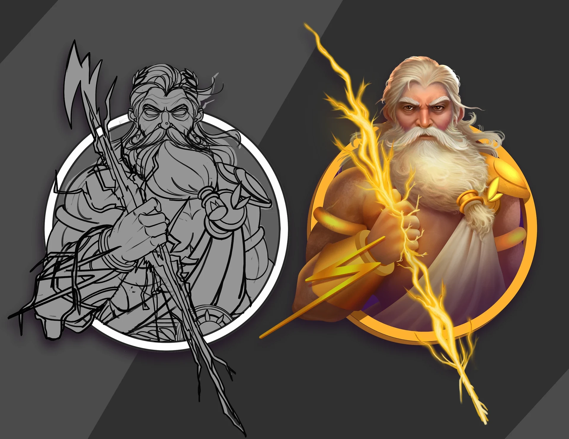 ArtStation - Zeus character design