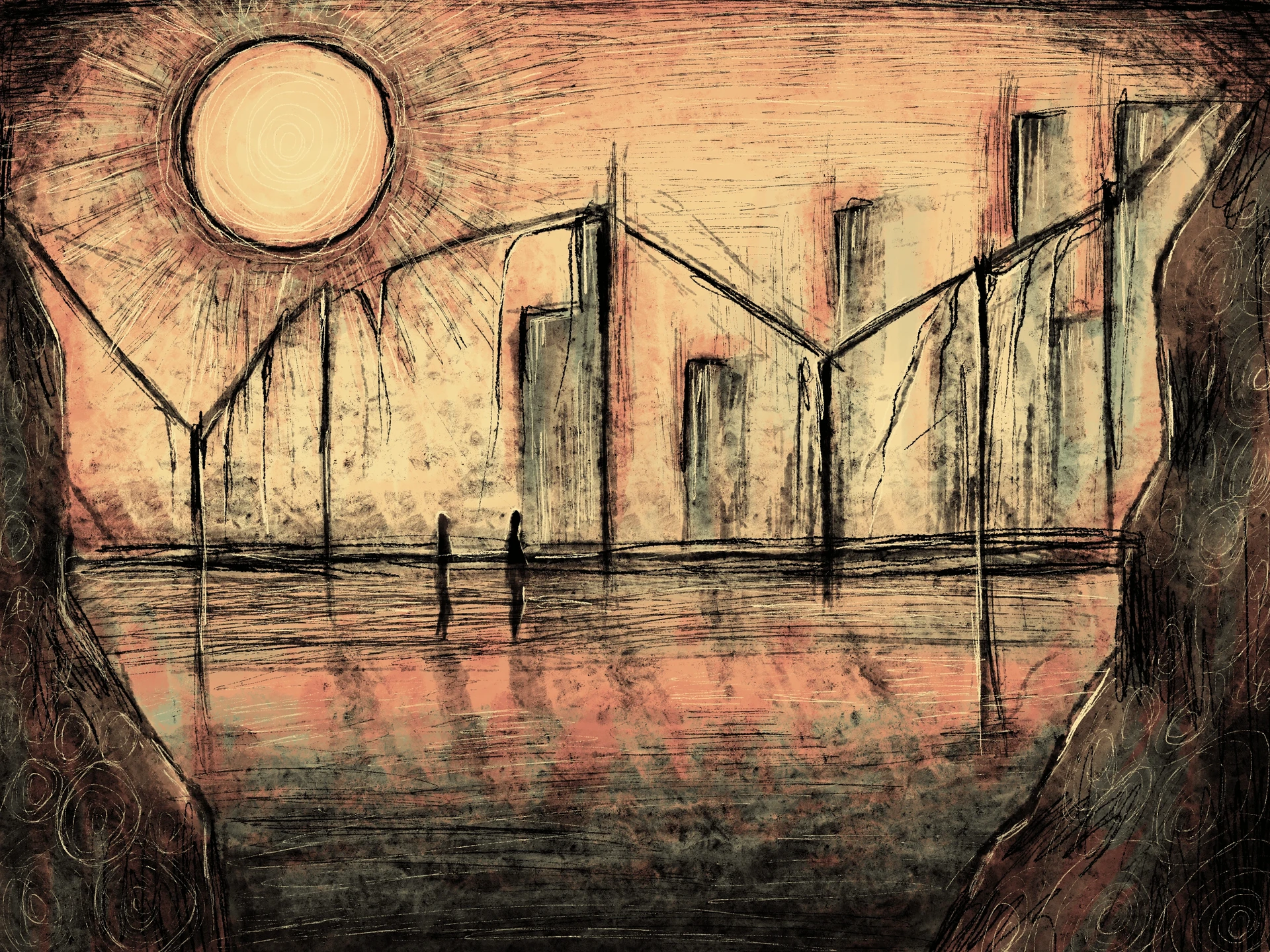 ArtStation - Men On The Road