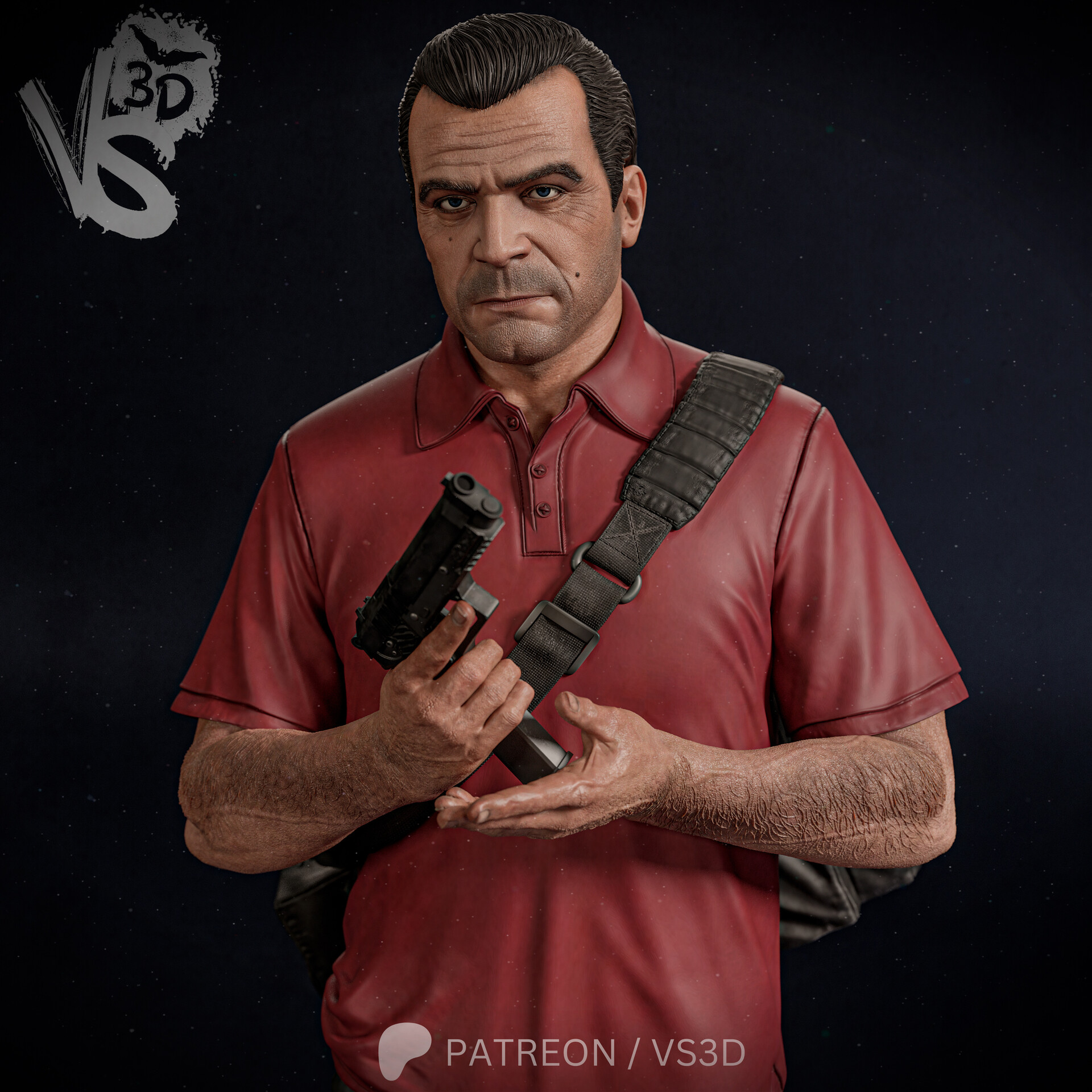 michael de santa beard