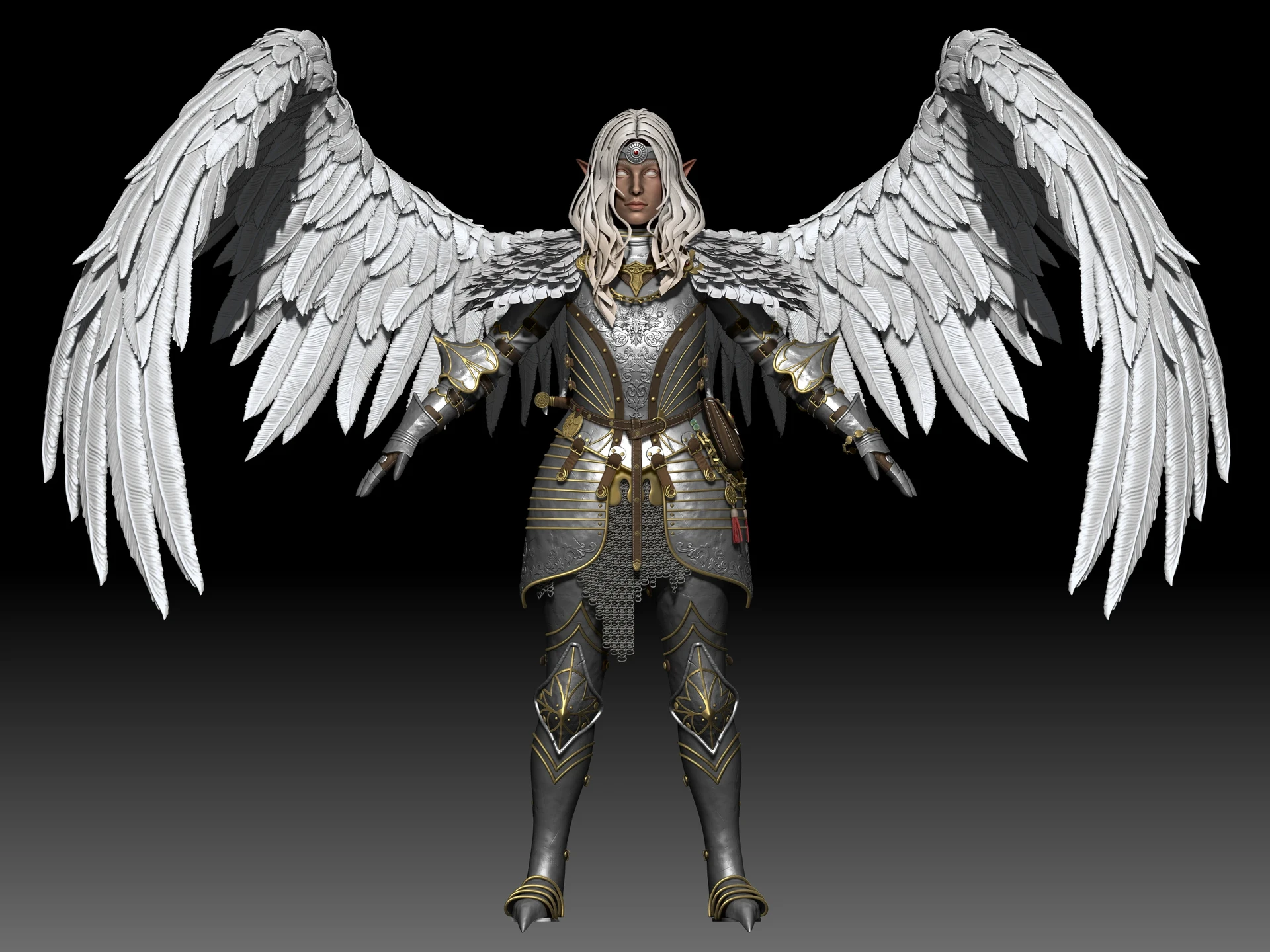 ArtStation - Winged Girl