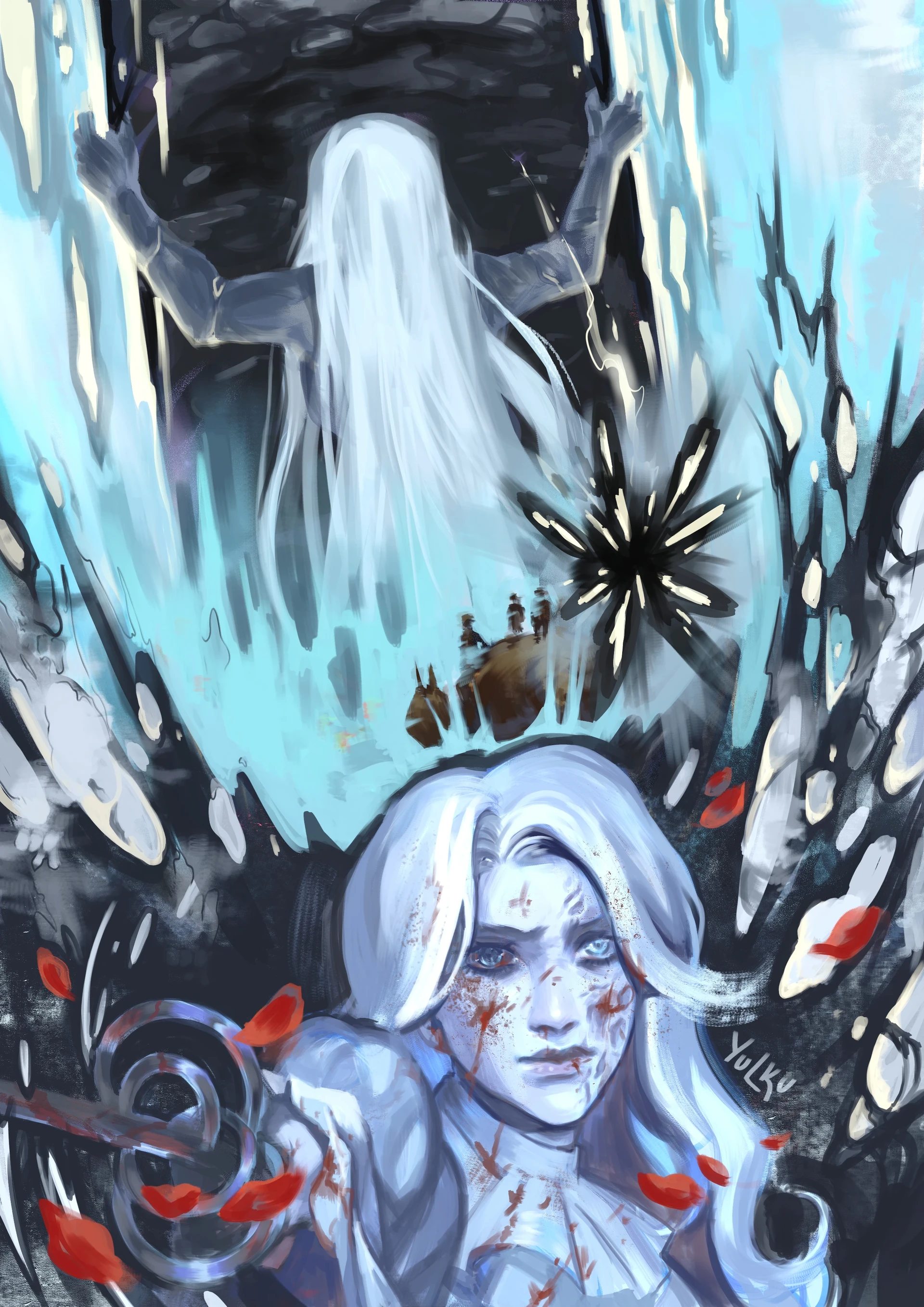 ArtStation - The Paintress rips the reality apart