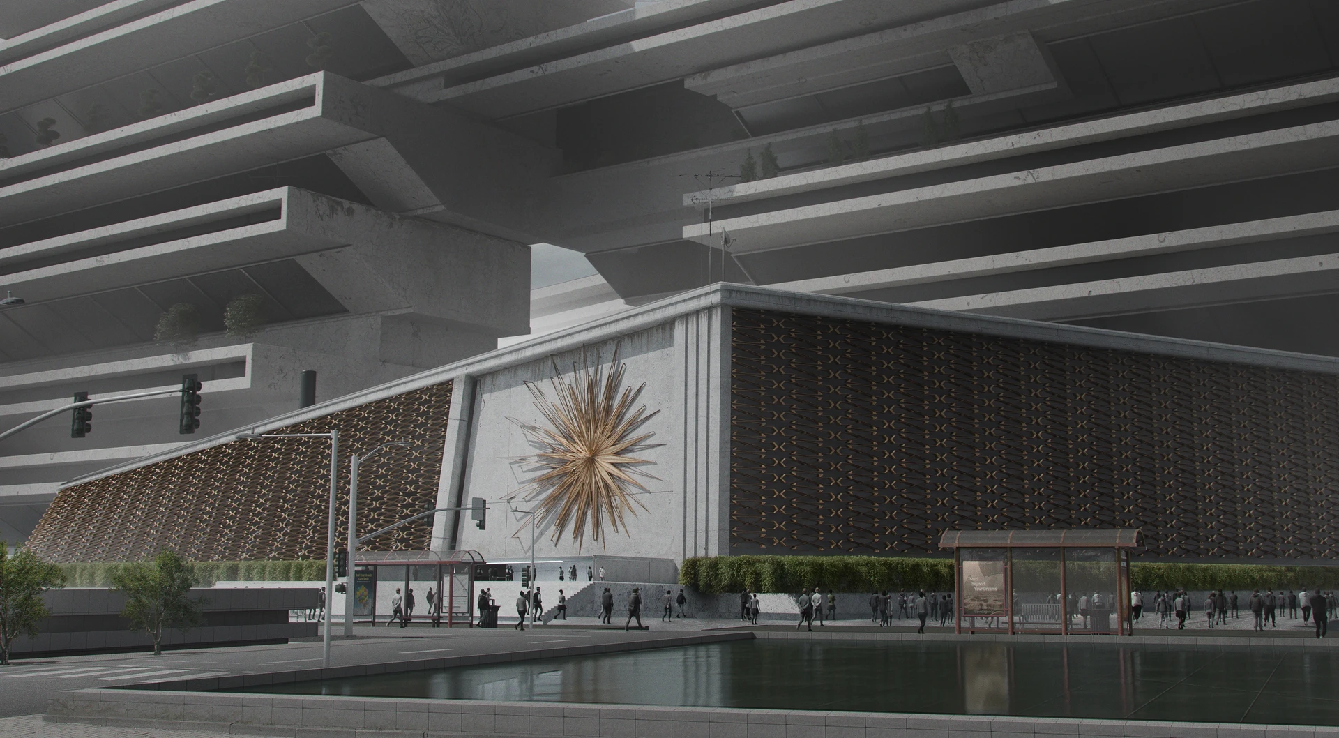 ArtStation - The Babylon City- Year 3010