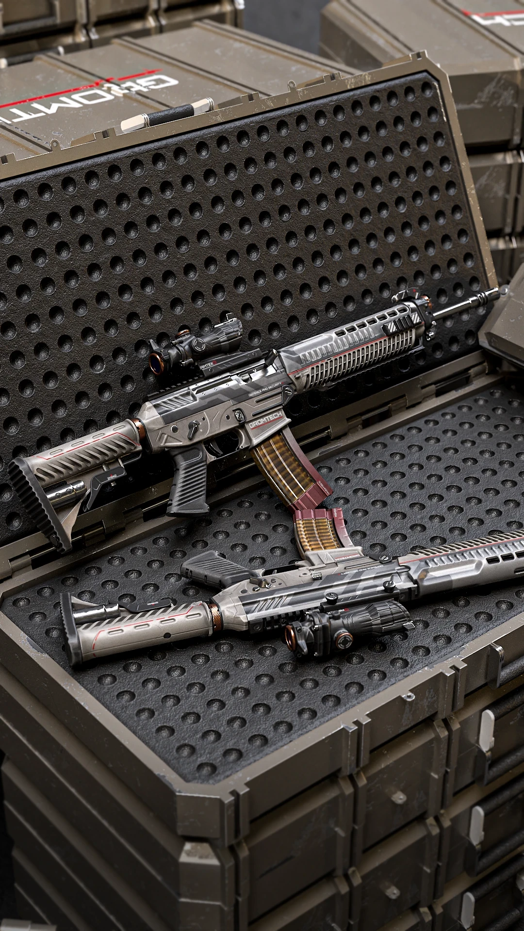 ArtStation - SG 553 GROMTECH