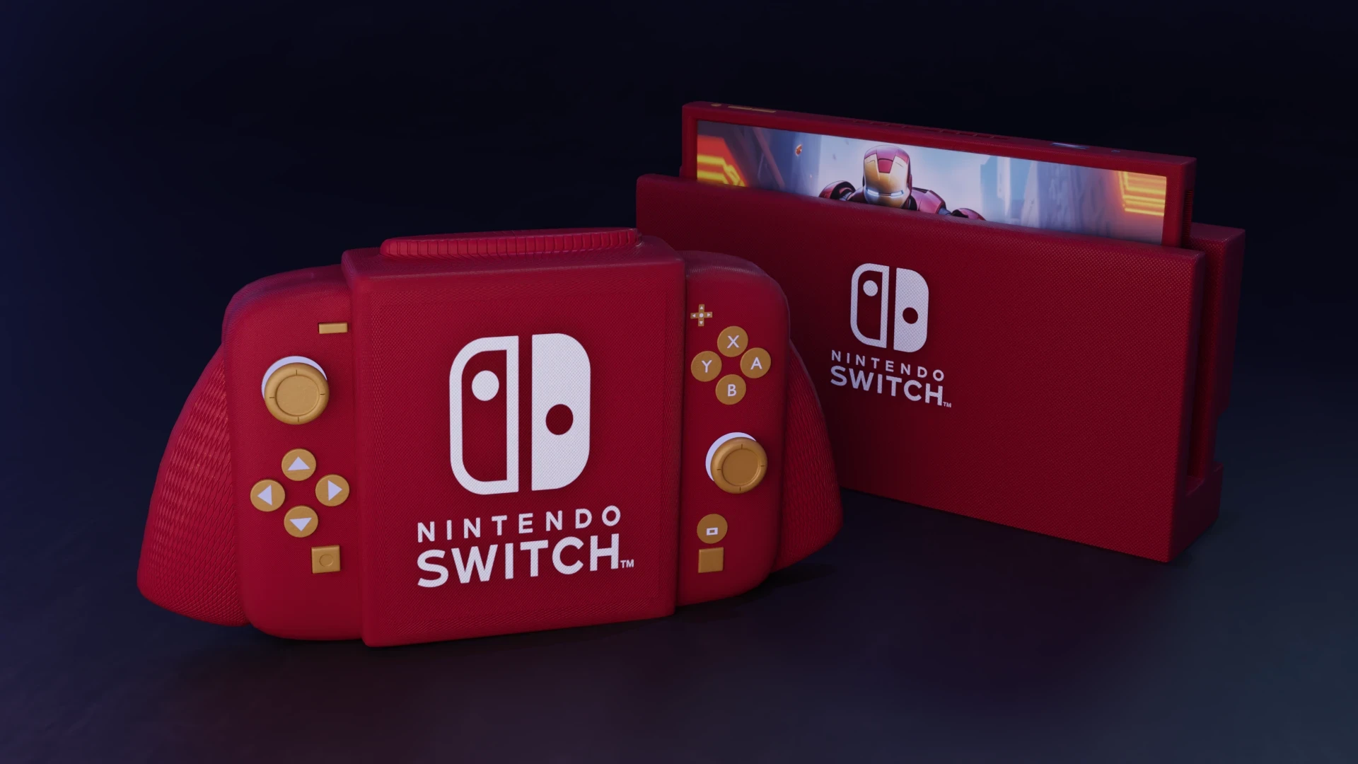 ArtStation - Nintendo Switch Marvel Edition
