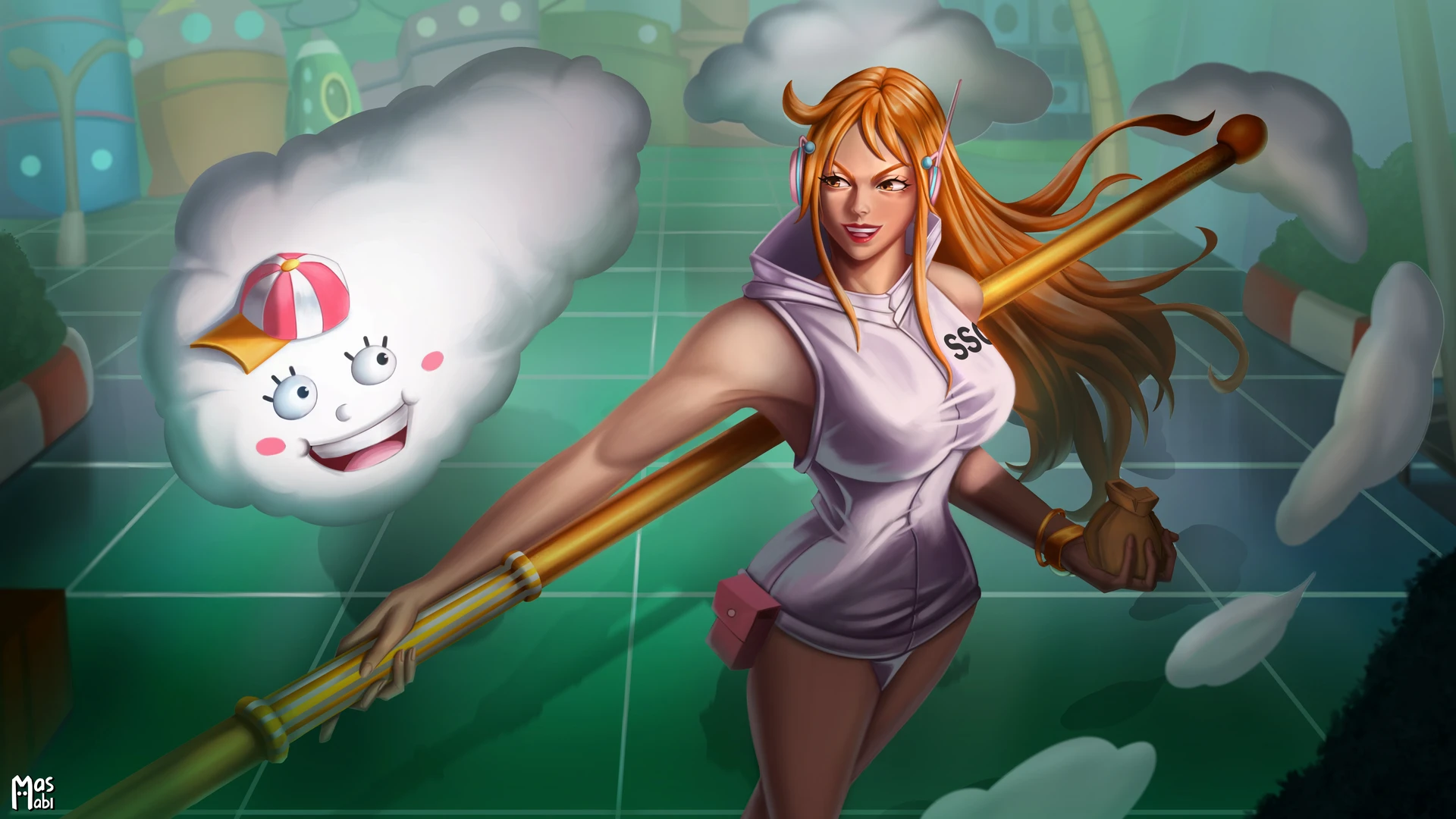 ArtStation - Nami Egghead Outfit