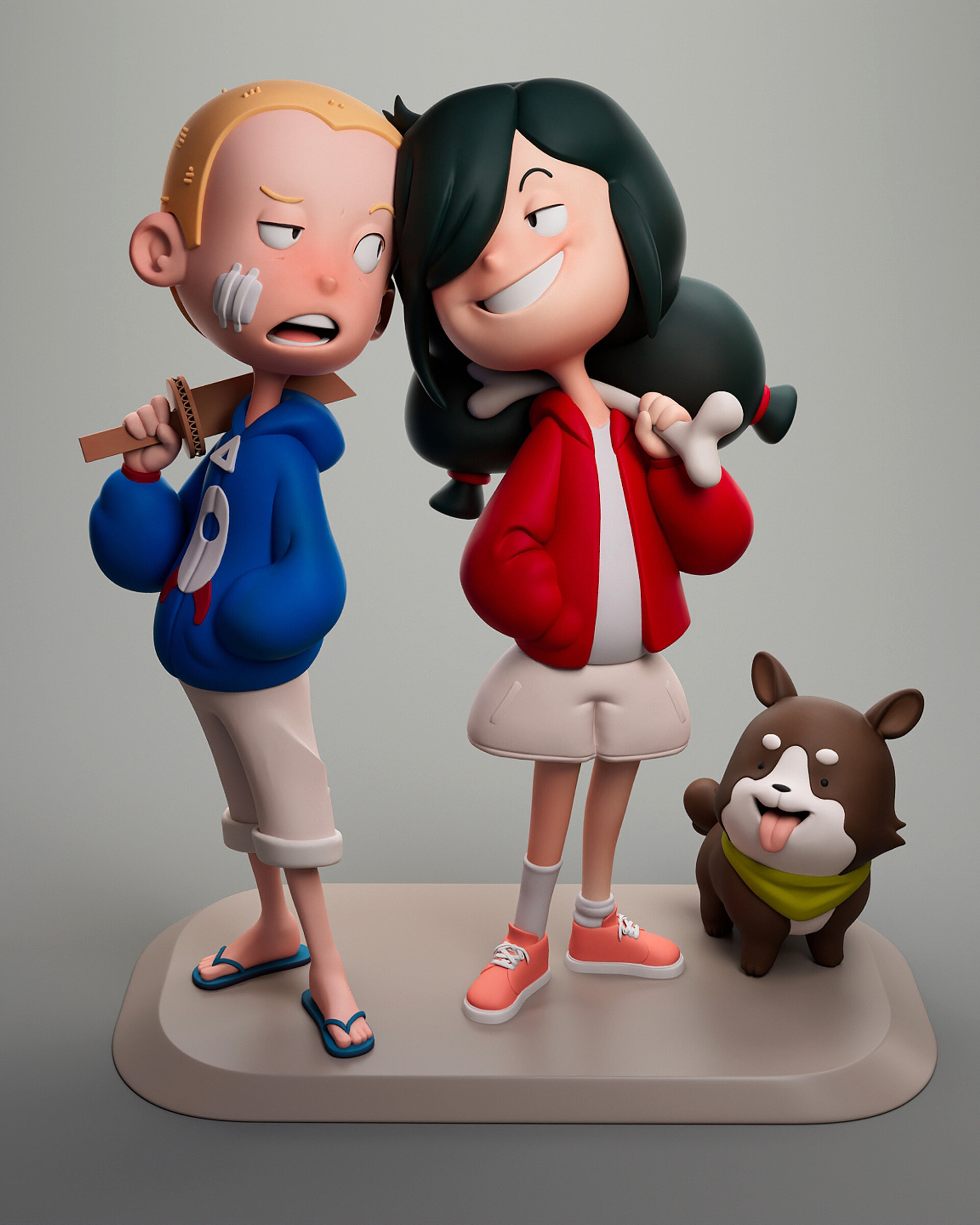 ArtStation - Project Infrared Characters