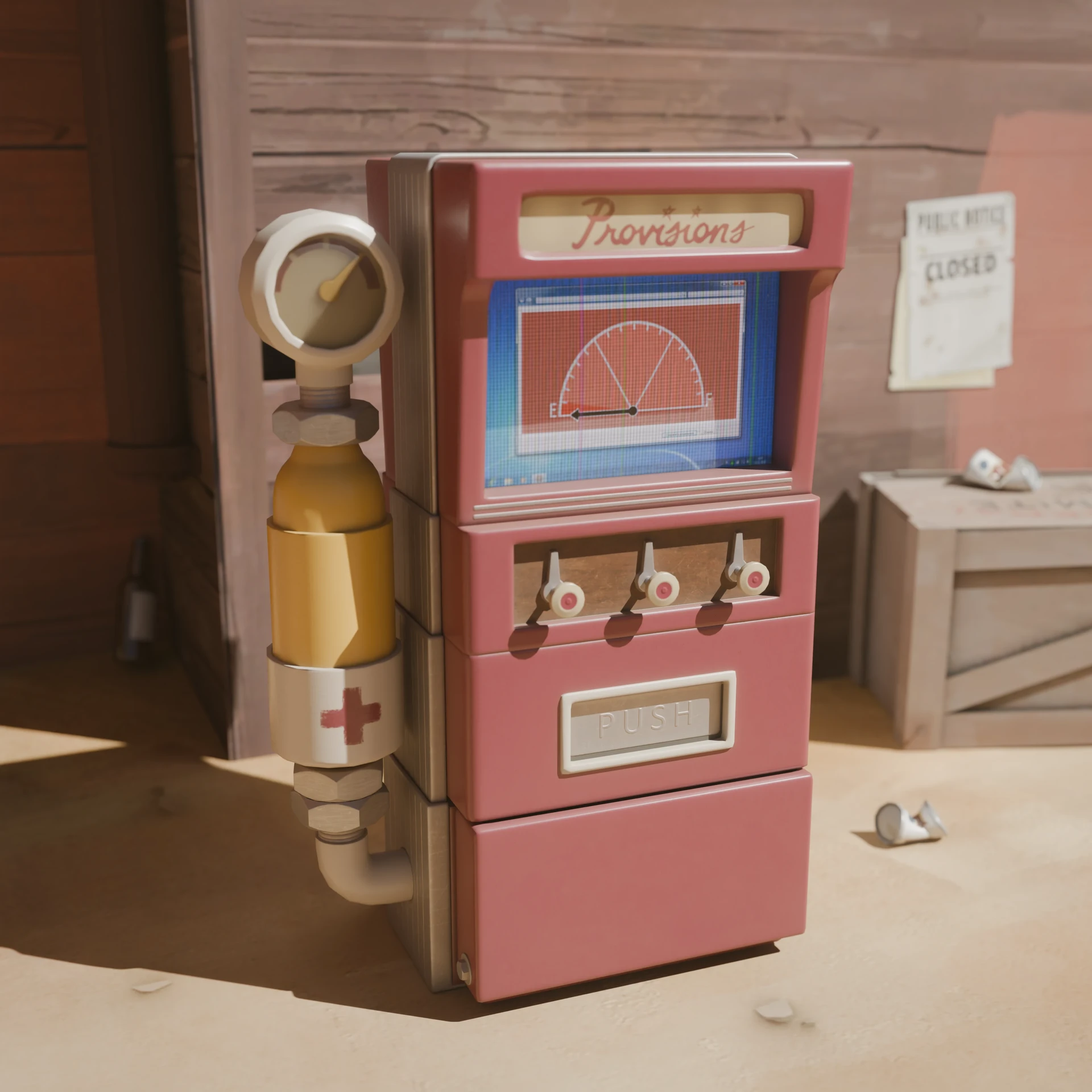 ArtStation - Dispenser (tf2)