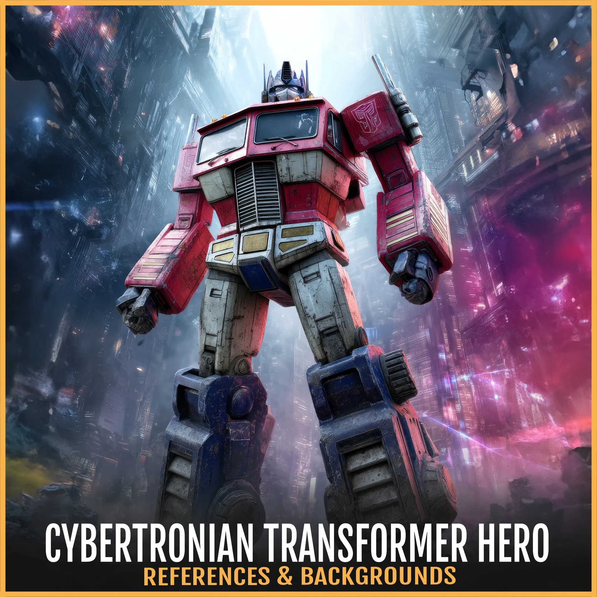 ArtStation - 303 Cybertronian Transformer Hero