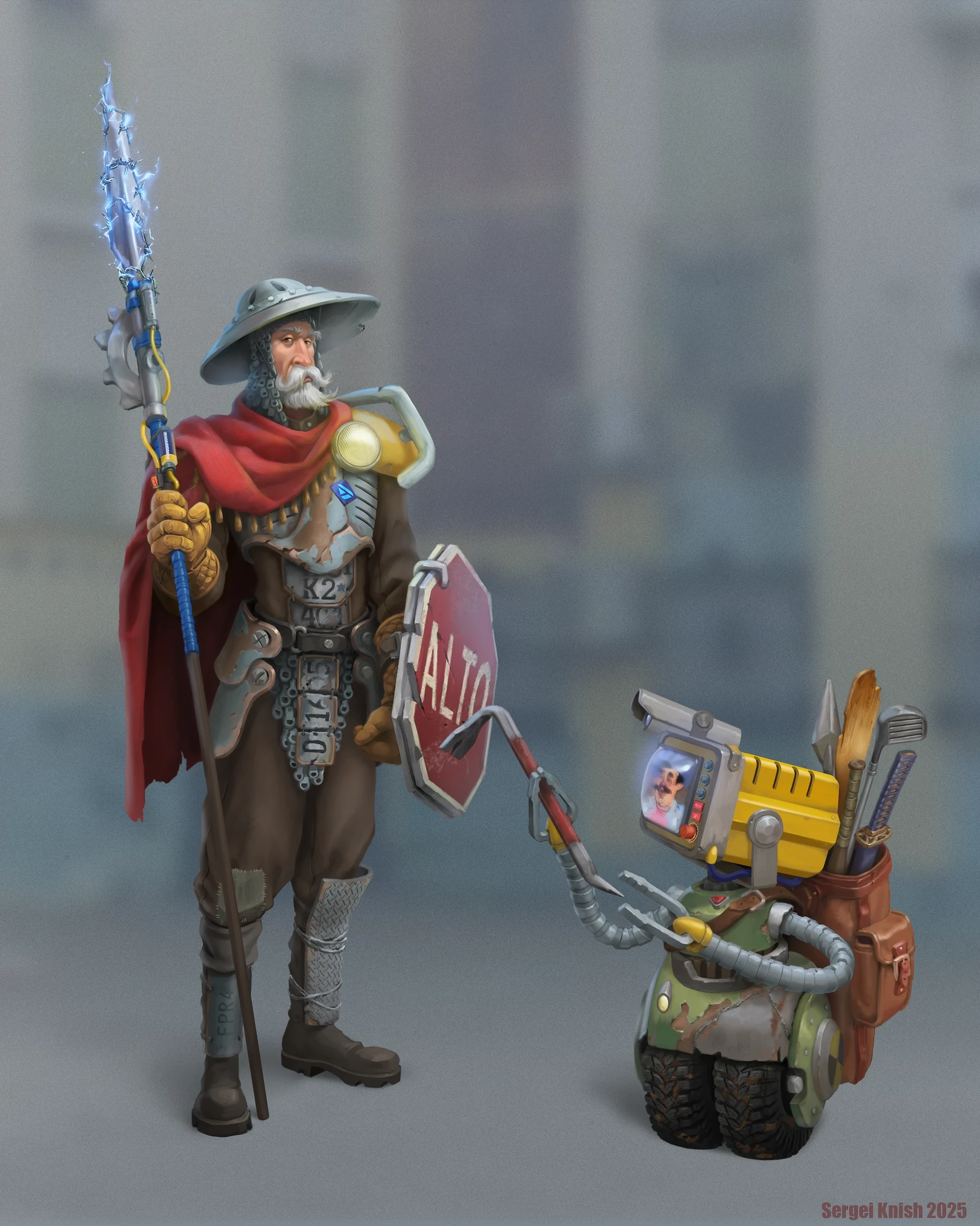 ArtStation - Don Quixote and Sancho Panza