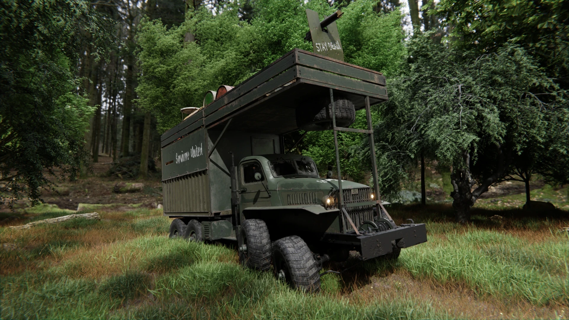 ArtStation - Apocalypse Truck-GrandPa V1: Nomad-Render Part I