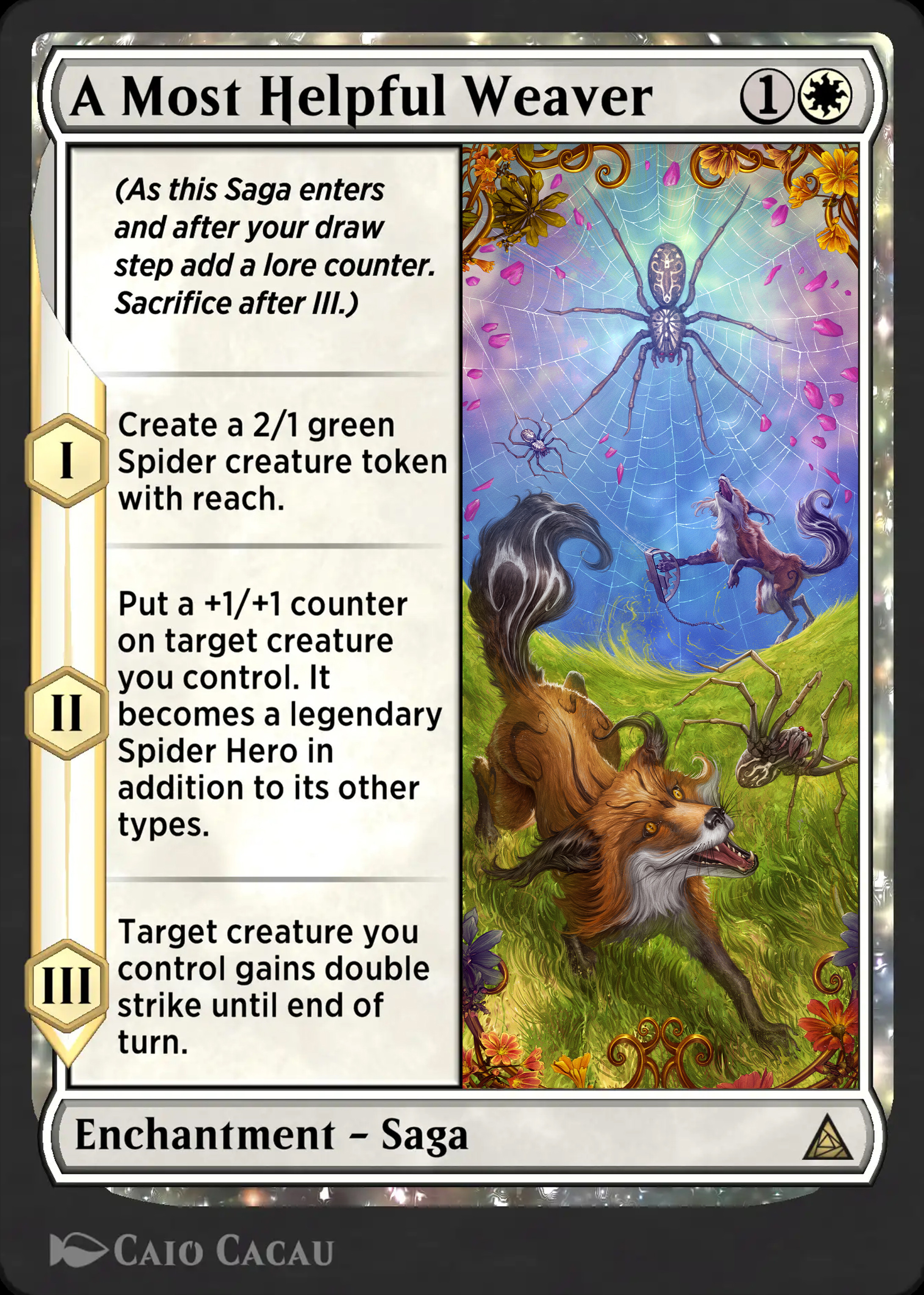 Caio Cacau - Magic: The Gathering - A Most Helpful Weaver