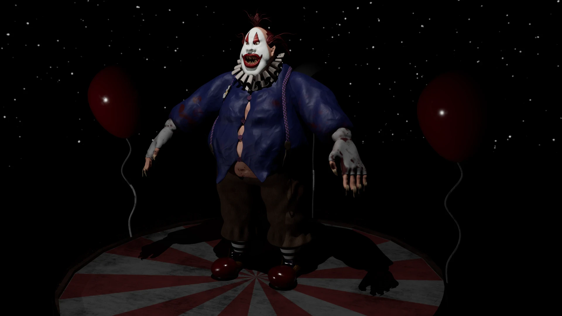 ArtStation - Killer Clown Render