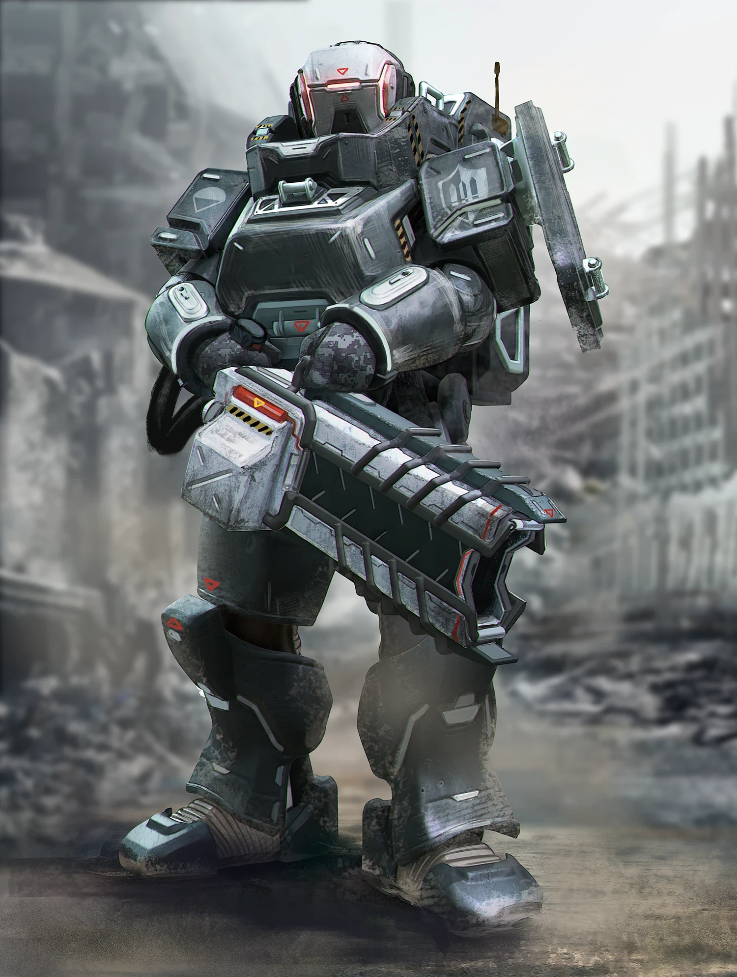 ArtStation - heavy armor