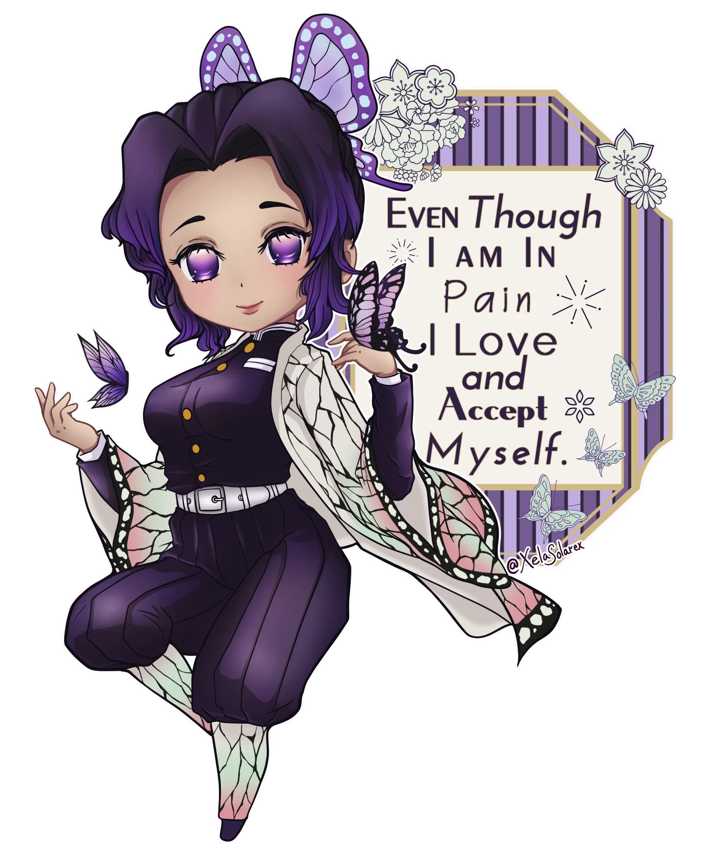 ArtStation - Shinobu Sticker Design