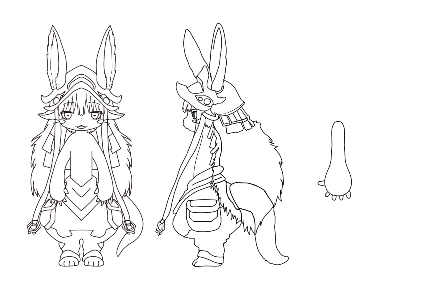 ArtStation - Nanachi Character Sheet