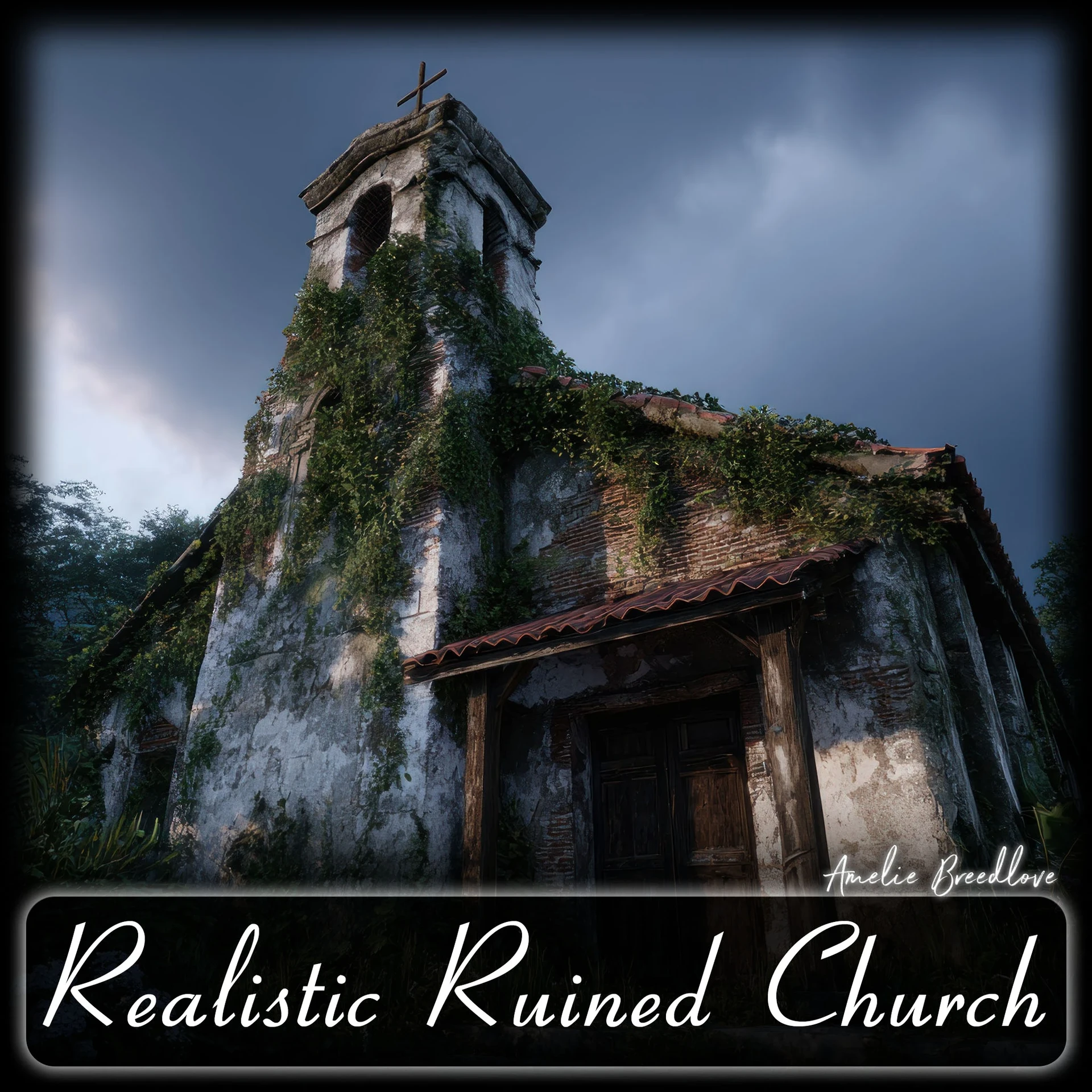 ArtStation - 200 Realistic Ruined Church Reference Pack | 4K | v.15