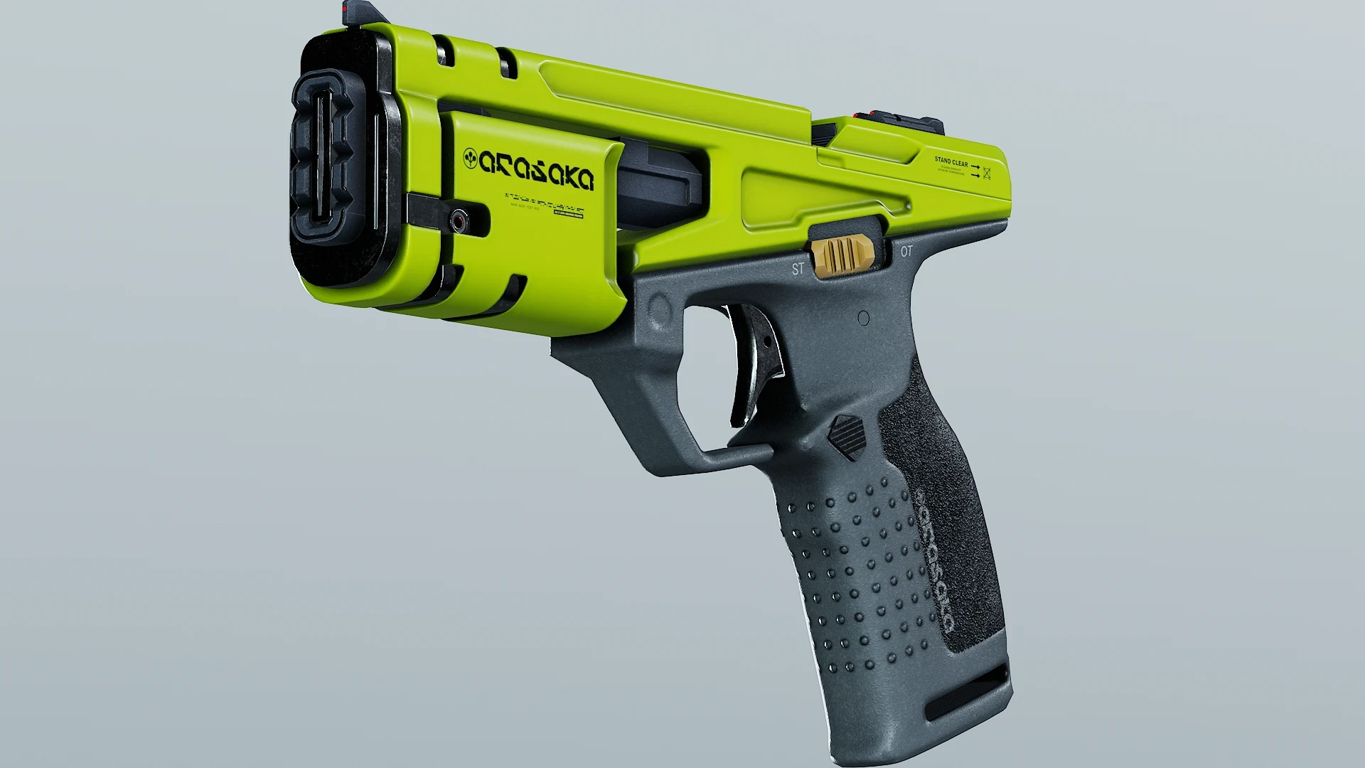 ArtStation - Cyberpunk pistol