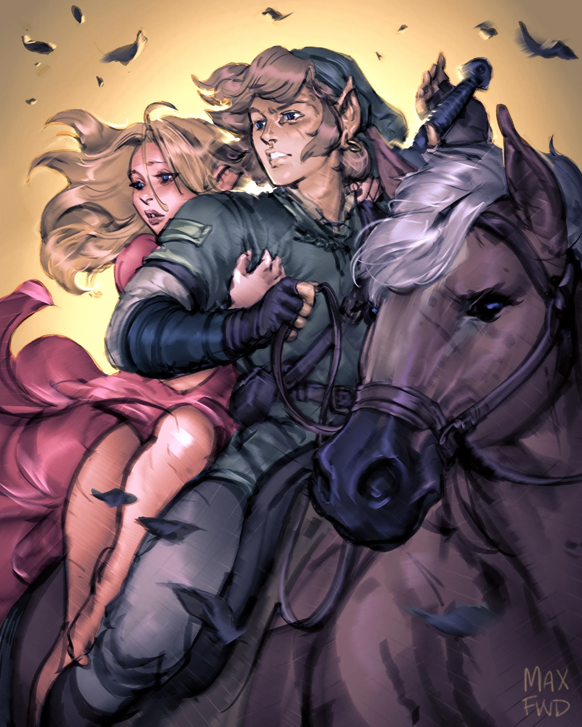 ArtStation - Linktober! "Knight"