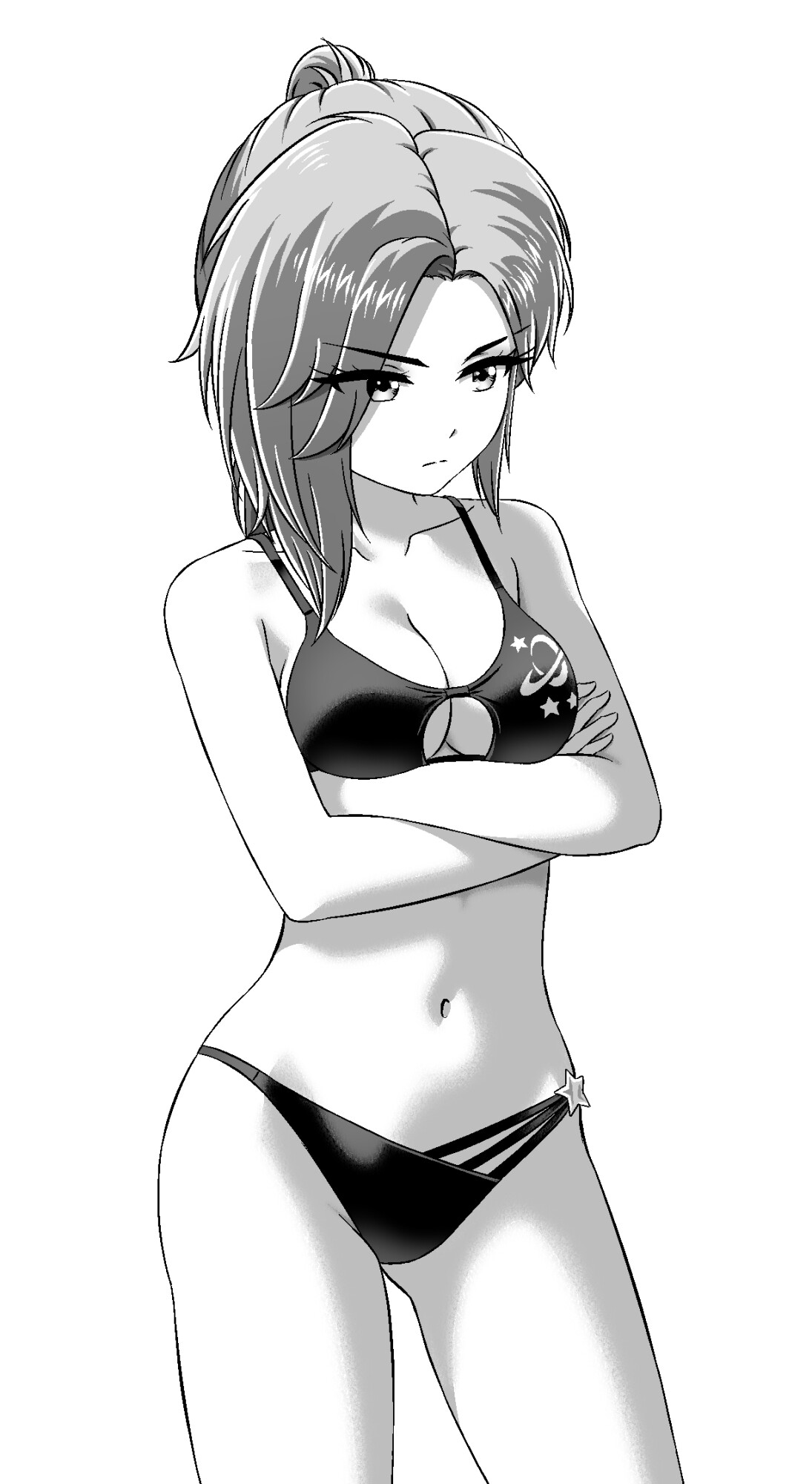 ArtStation - Iris swimsuit