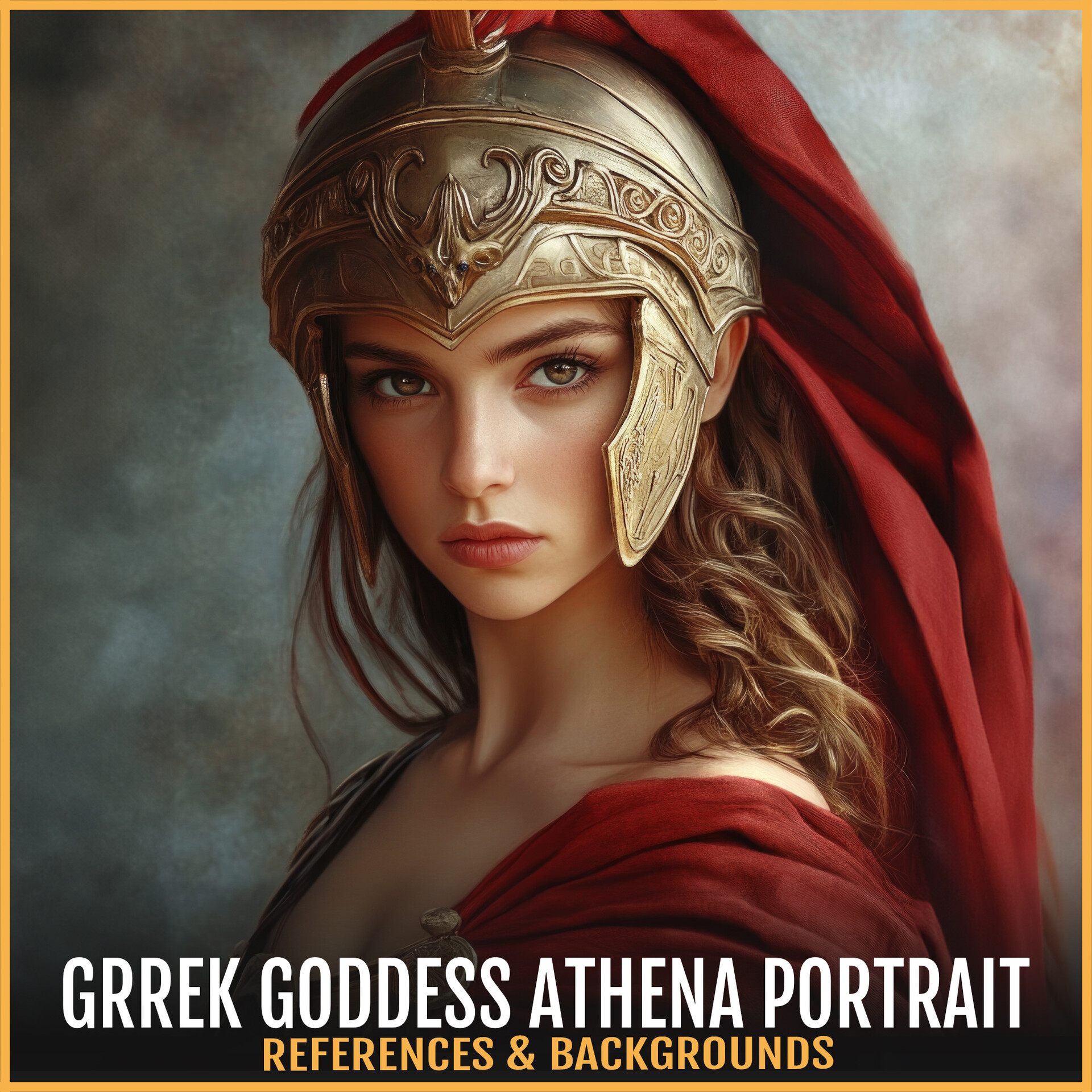 ArtStation - 505 Greek Goddess Athena Portrait