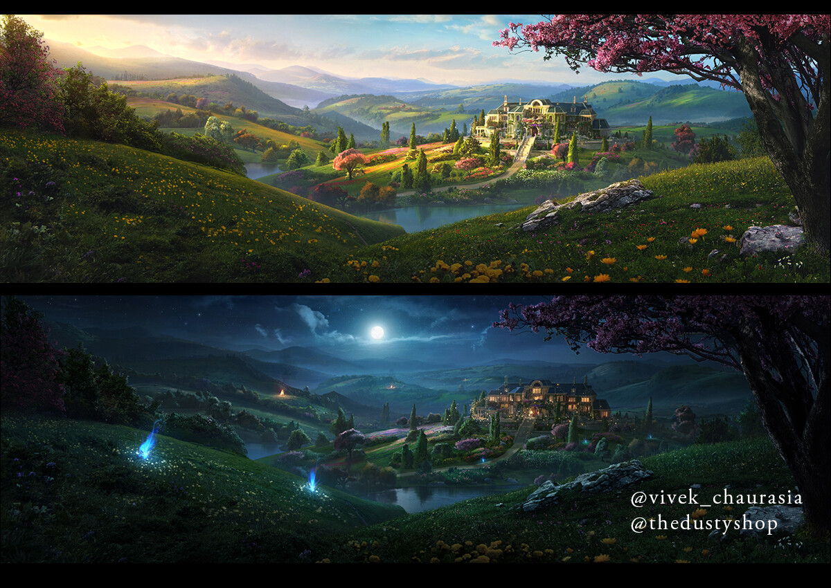 ArtStation - The Court of Spring