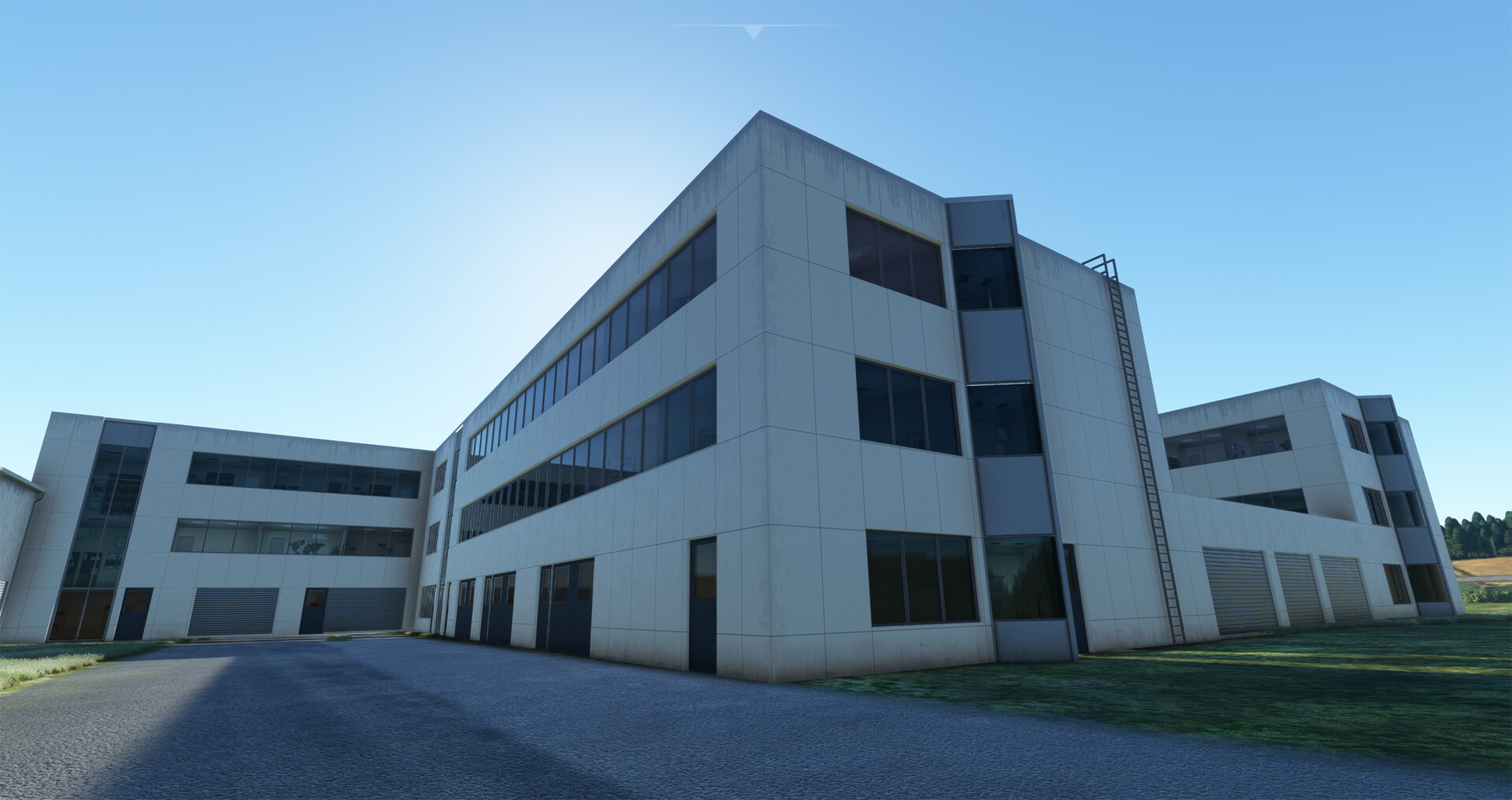 ArtStation - 3D building assets at Frankfurt Airport for MSFS games