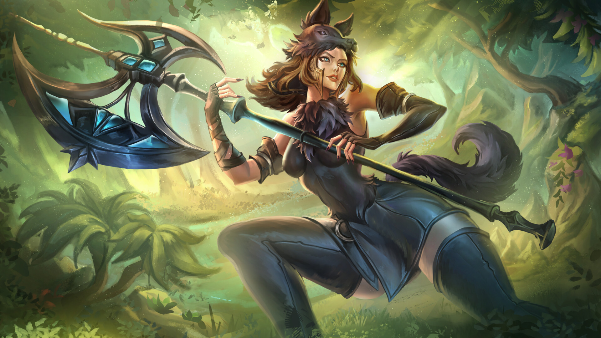 ArtStation - Commission - FFXIV warrior Splash art / Card game ...