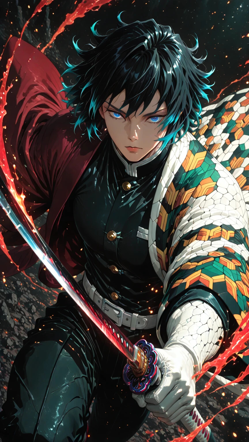 ArtStation - Giyu Tomioka Demon Slayer